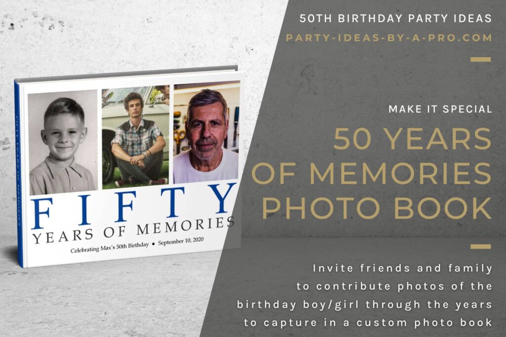 By a Pro: Special 50th Birthday Ideas by a Professional