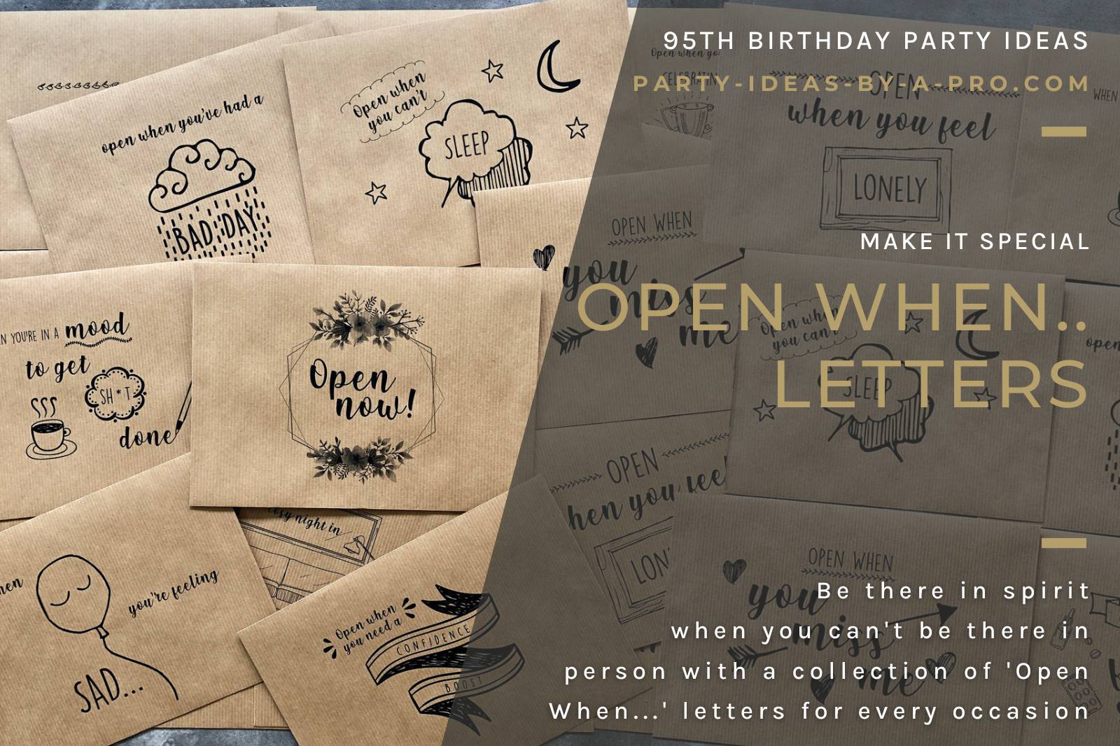 By a Pro: Special 95th Birthday Ideas by a Professional