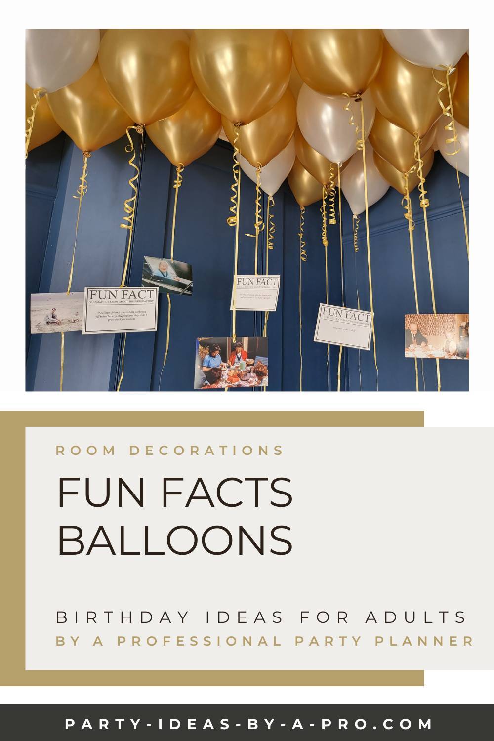 Fun Facts Balloon Decorations - Party Ideas by a Pro