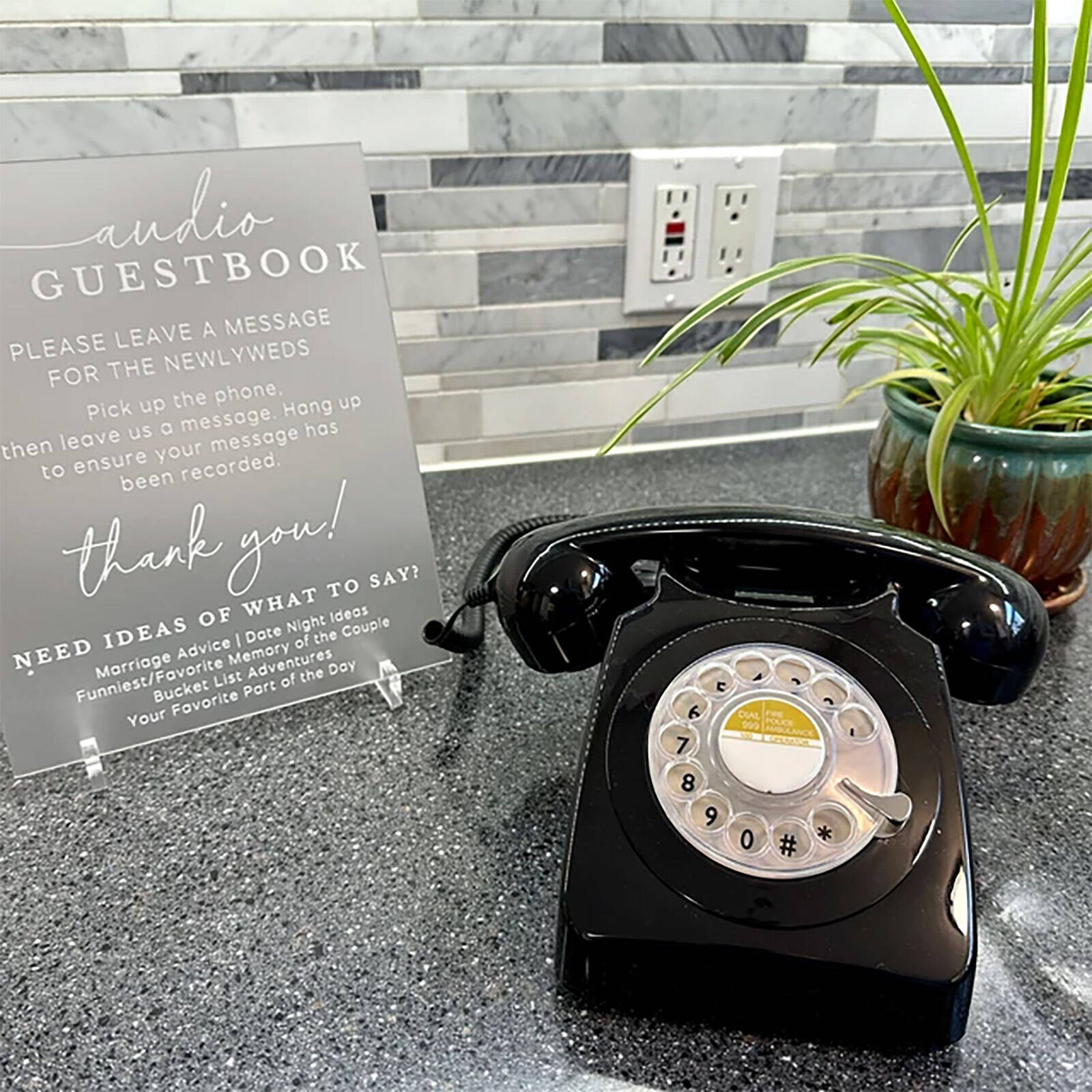 Audio Guest Book | Party Activities by a Professional