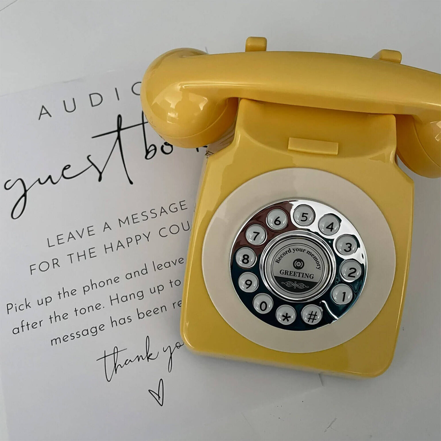 Audio Guest Book | Party Activities by a Professional
