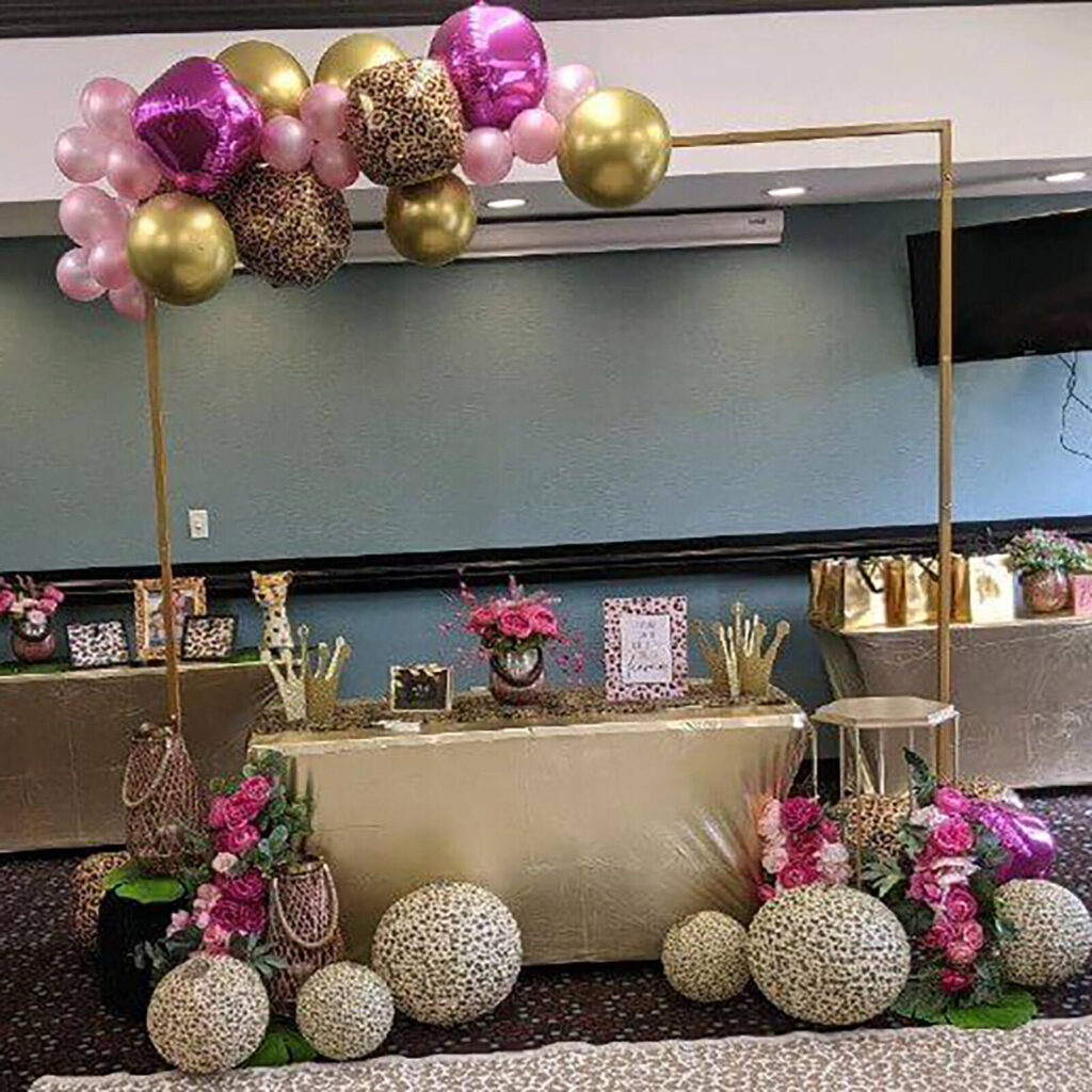 Square Arch Backdrop Frame | Party Ideas by a Pro