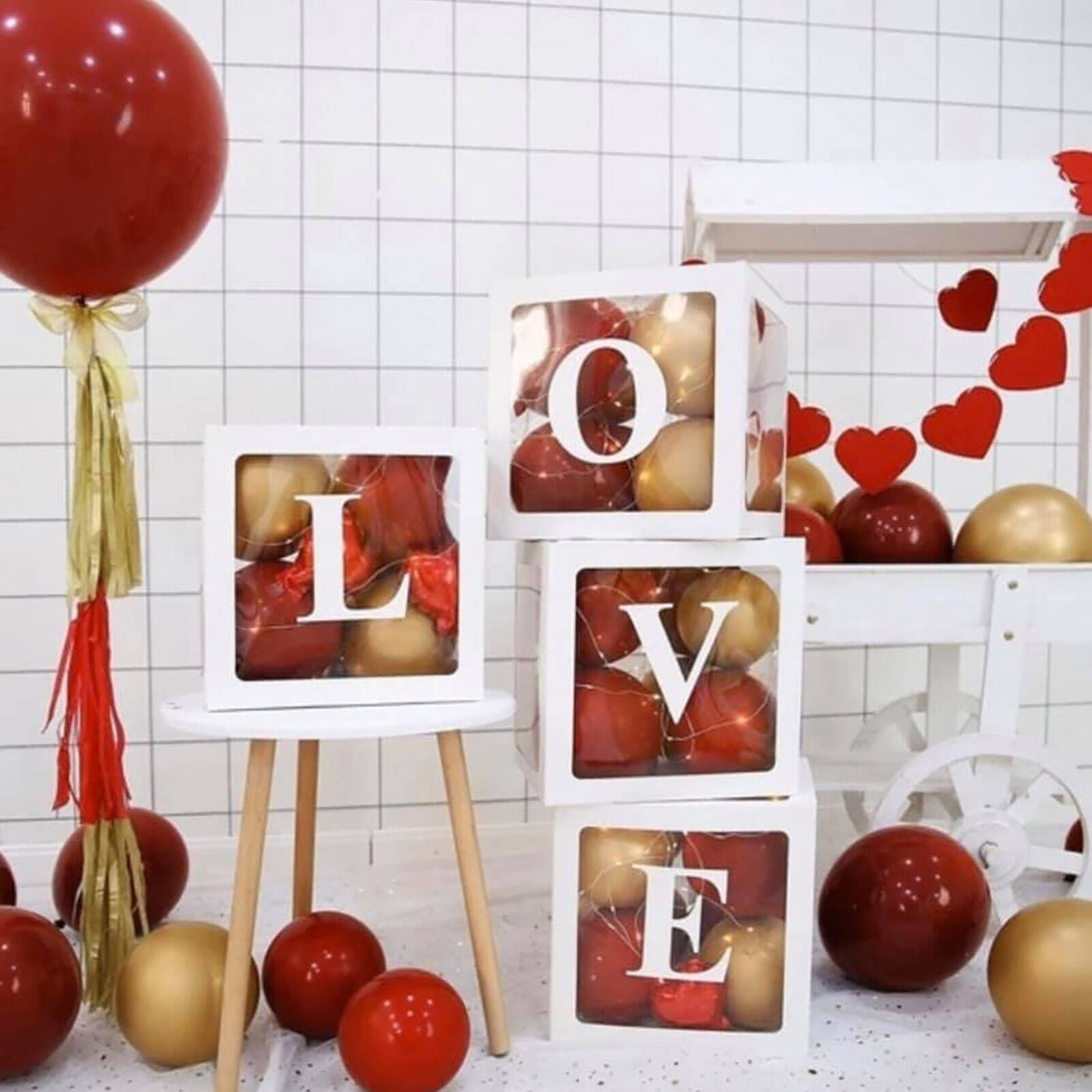 Balloon Boxes | Party Decoration Ideas by a Professional