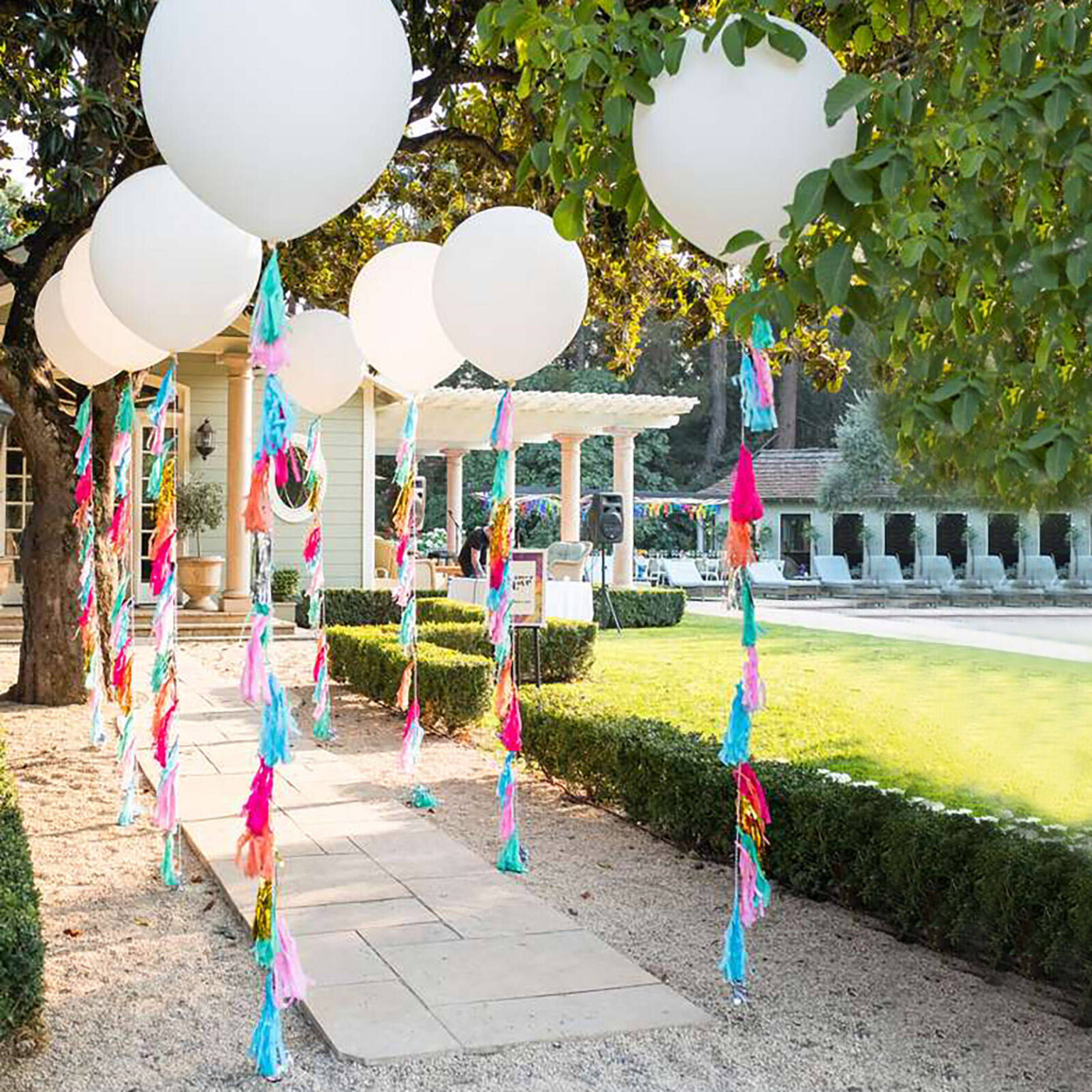 Balloon Walkway - Party Decoration Ideas by a Professional