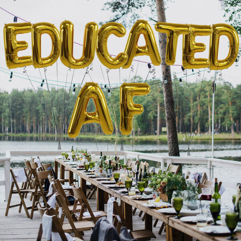 Balloon Words and Phrases - Party Decoration Ideas by a Pro