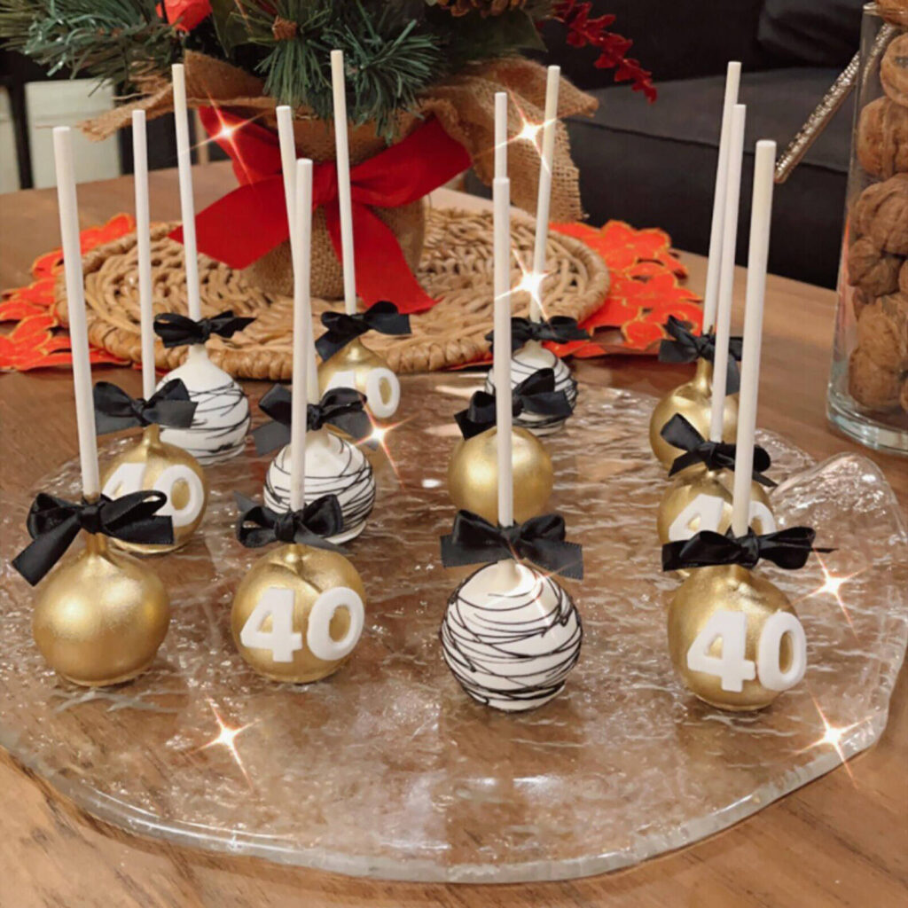 By a Pro: Birthday Age Cake Pops | Custom Dessert Table Food