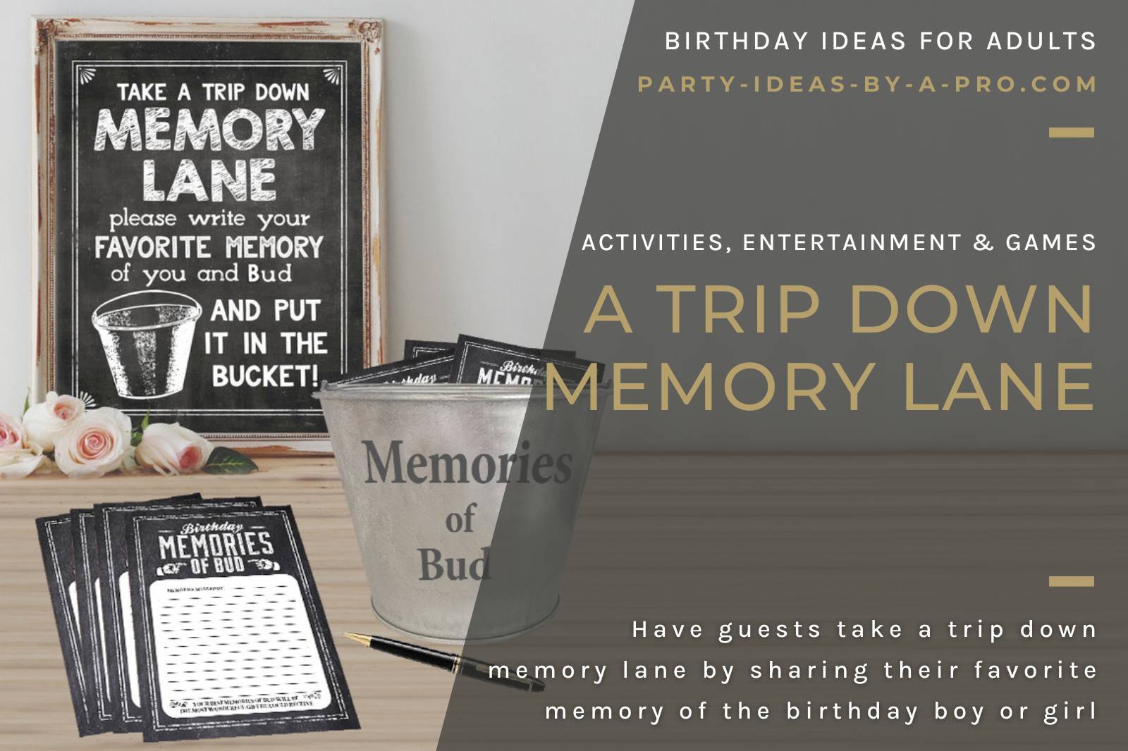 By a Pro: Special Birthday Ideas for Adults