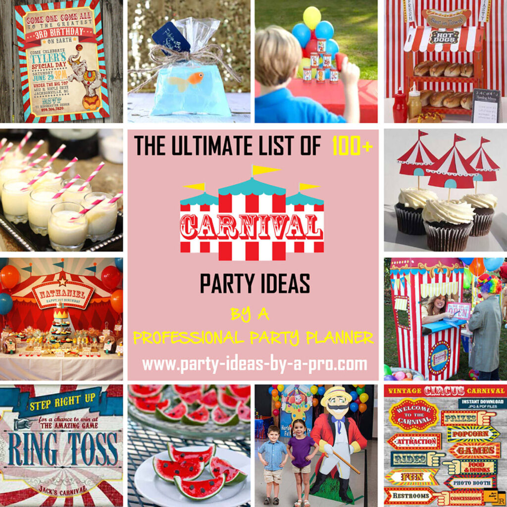By a Pro: Carnival Theme Party Ideas by a Professional