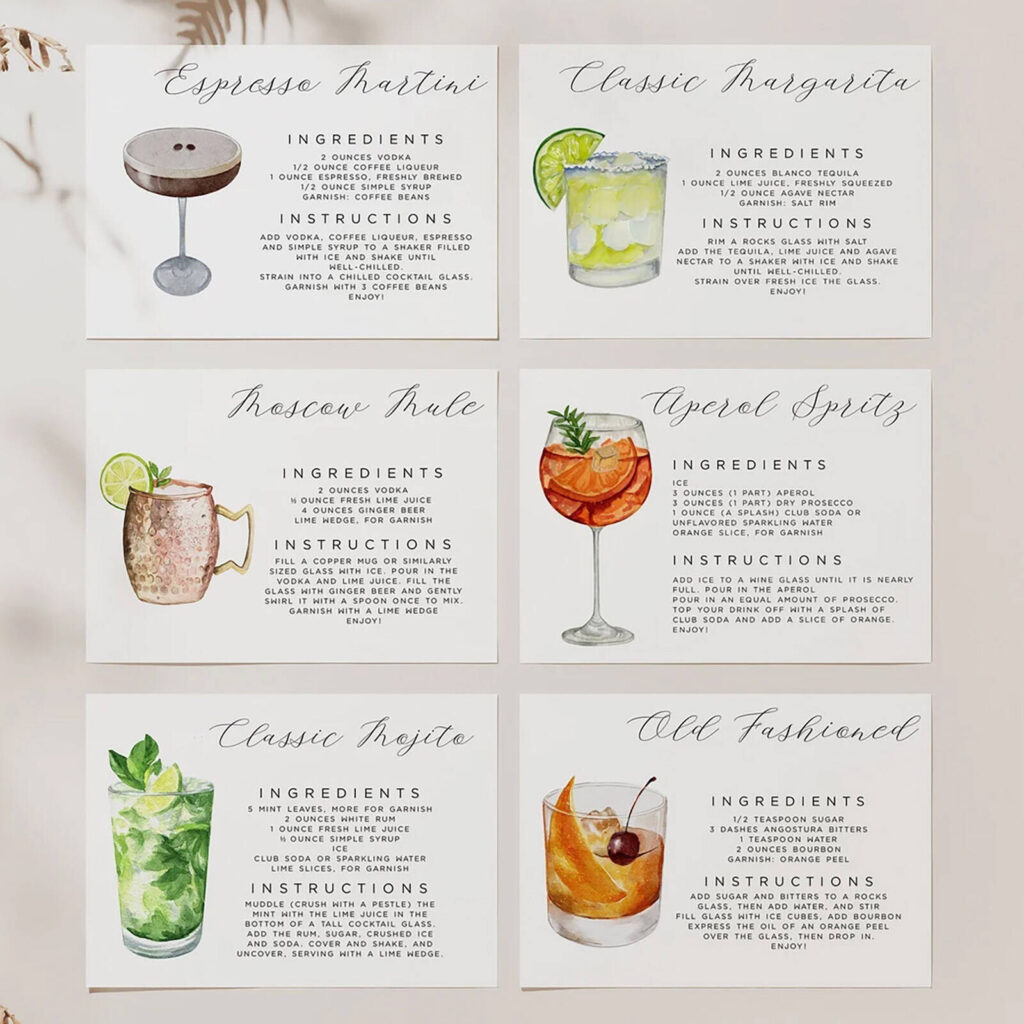 DIY Cocktail Bar - Party Ideas by a Pro