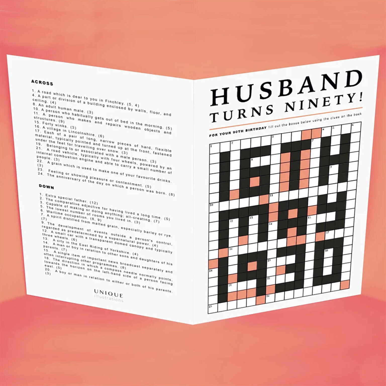 Custom Crossword Puzzle - Party Ideas by a Pro