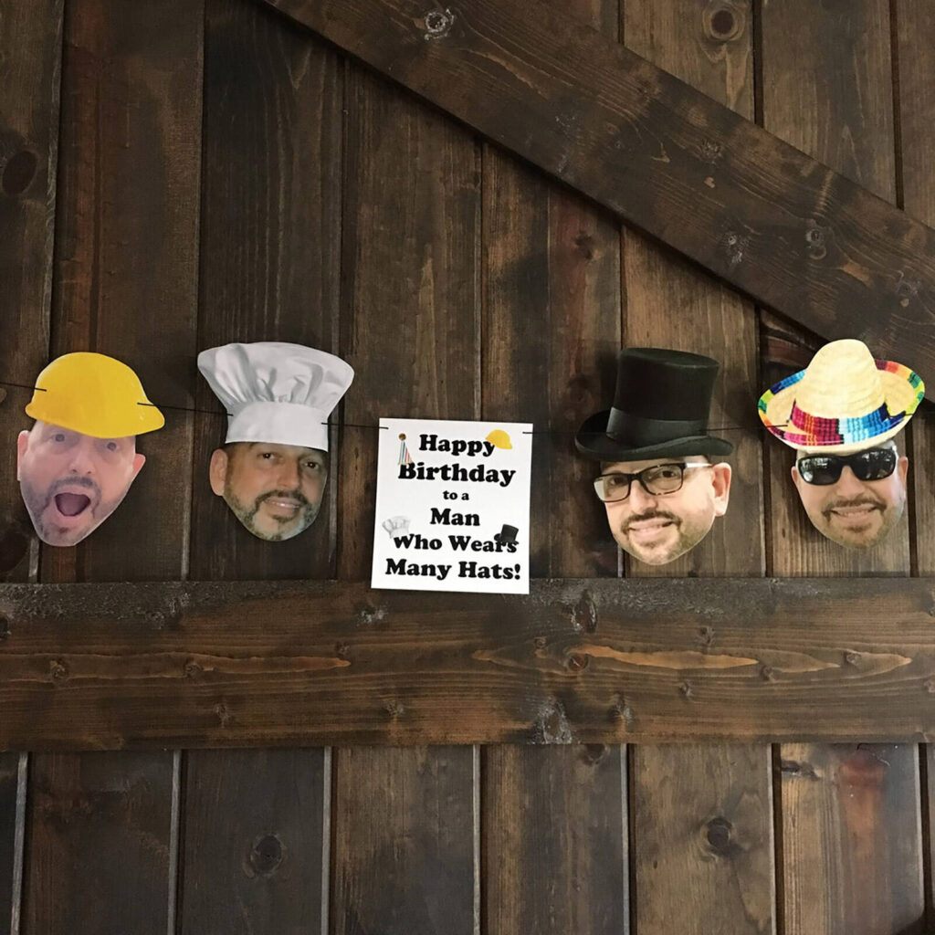 Custom Face Banners - Party Decorations by a Pro