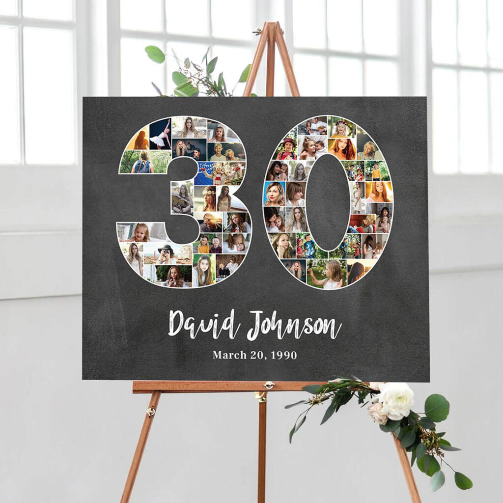 Custom Photo Collage - Party Ideas by a Pro