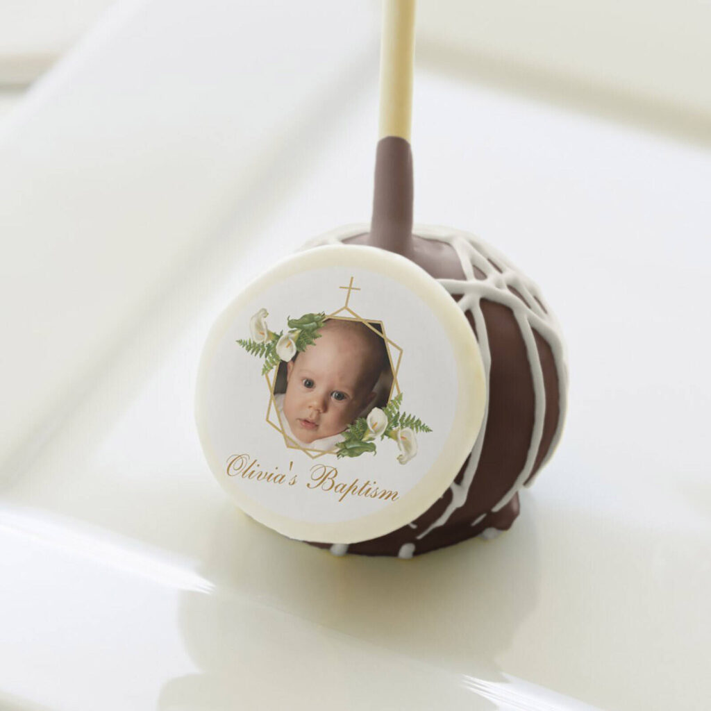 By a Pro: Custom Photo Cake Pops | Personalized Dessert Table Food