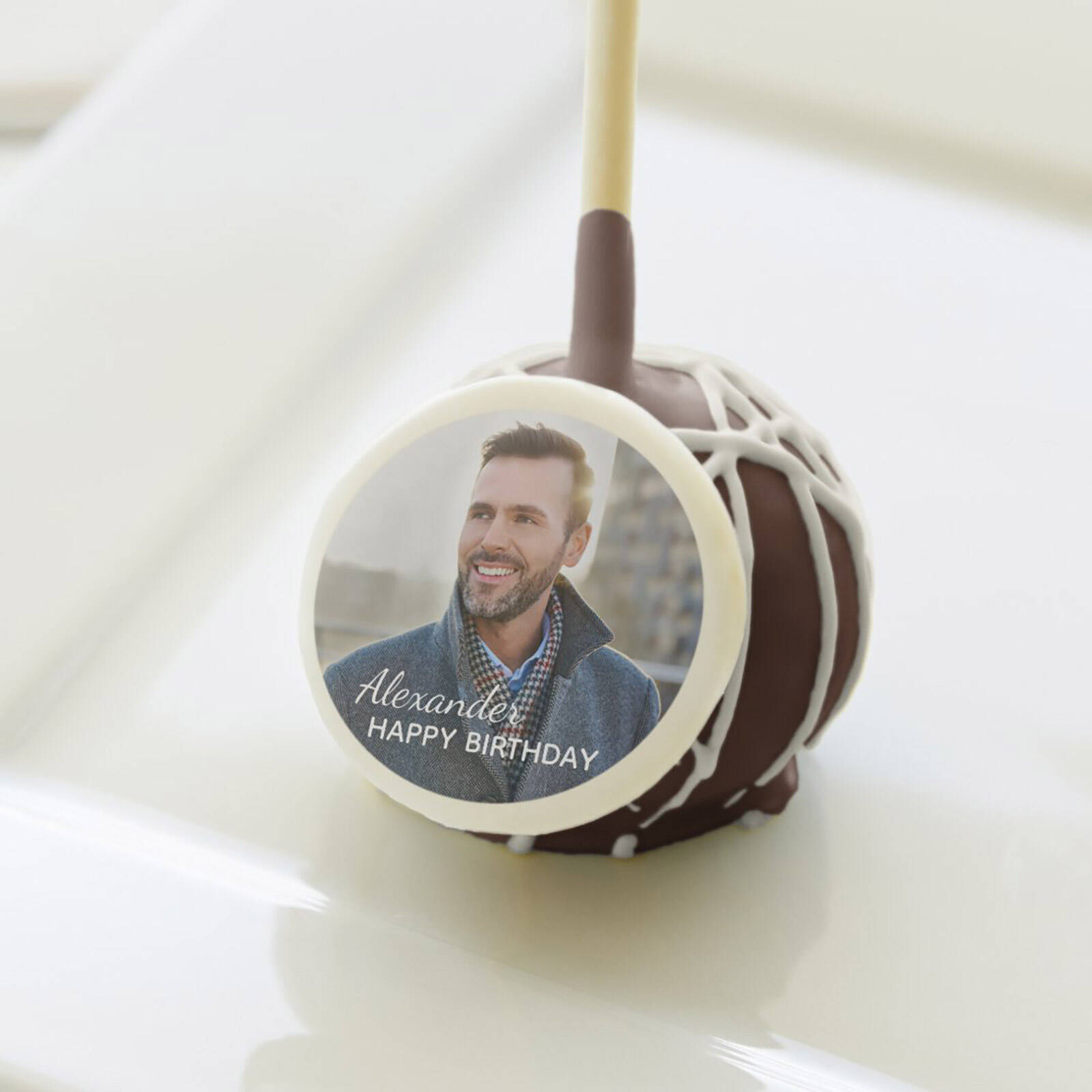 By a Pro: Custom Photo Cake Pops | Personalized Dessert Table Food
