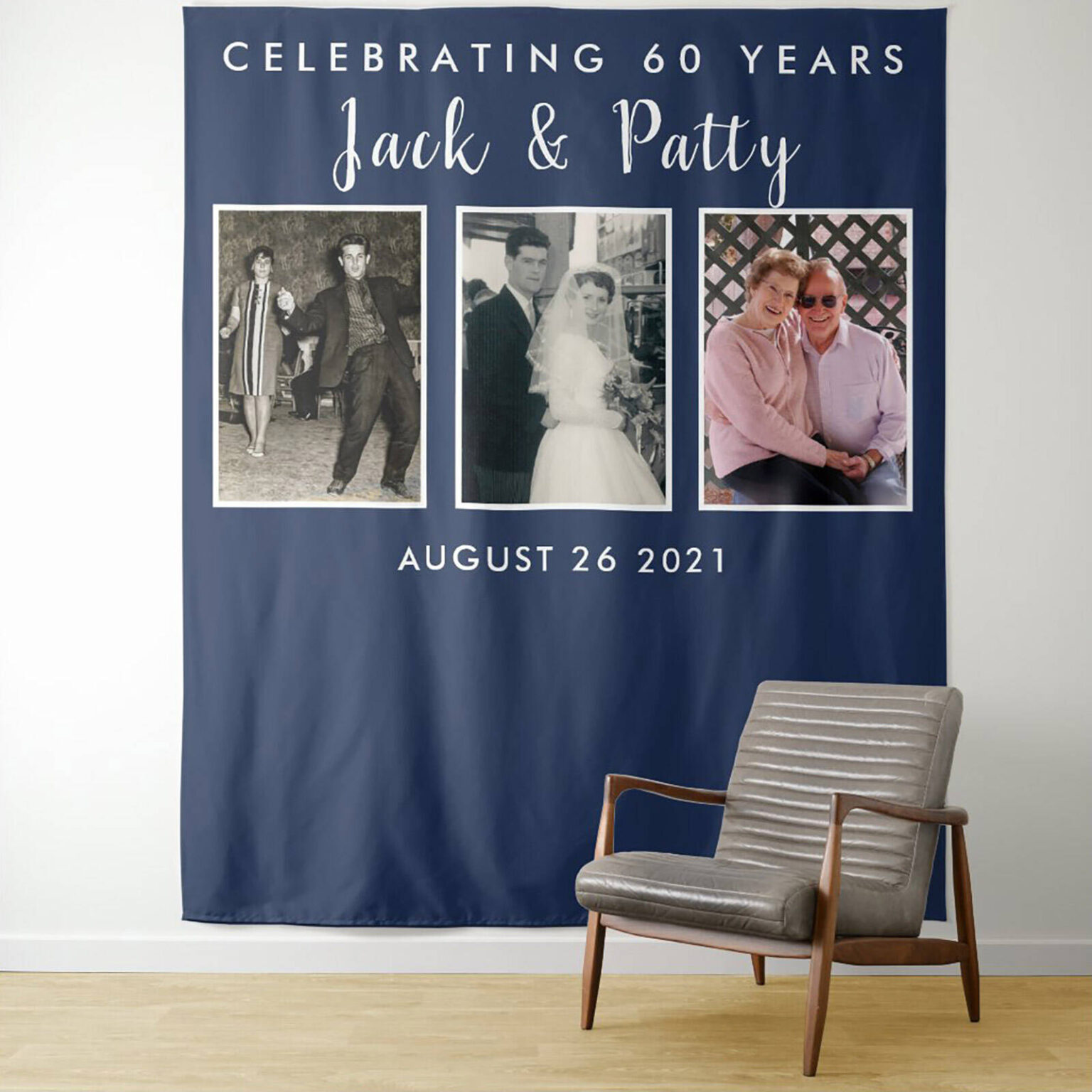 Photo Collage Party Backdrop | Party Decorations by a Pro