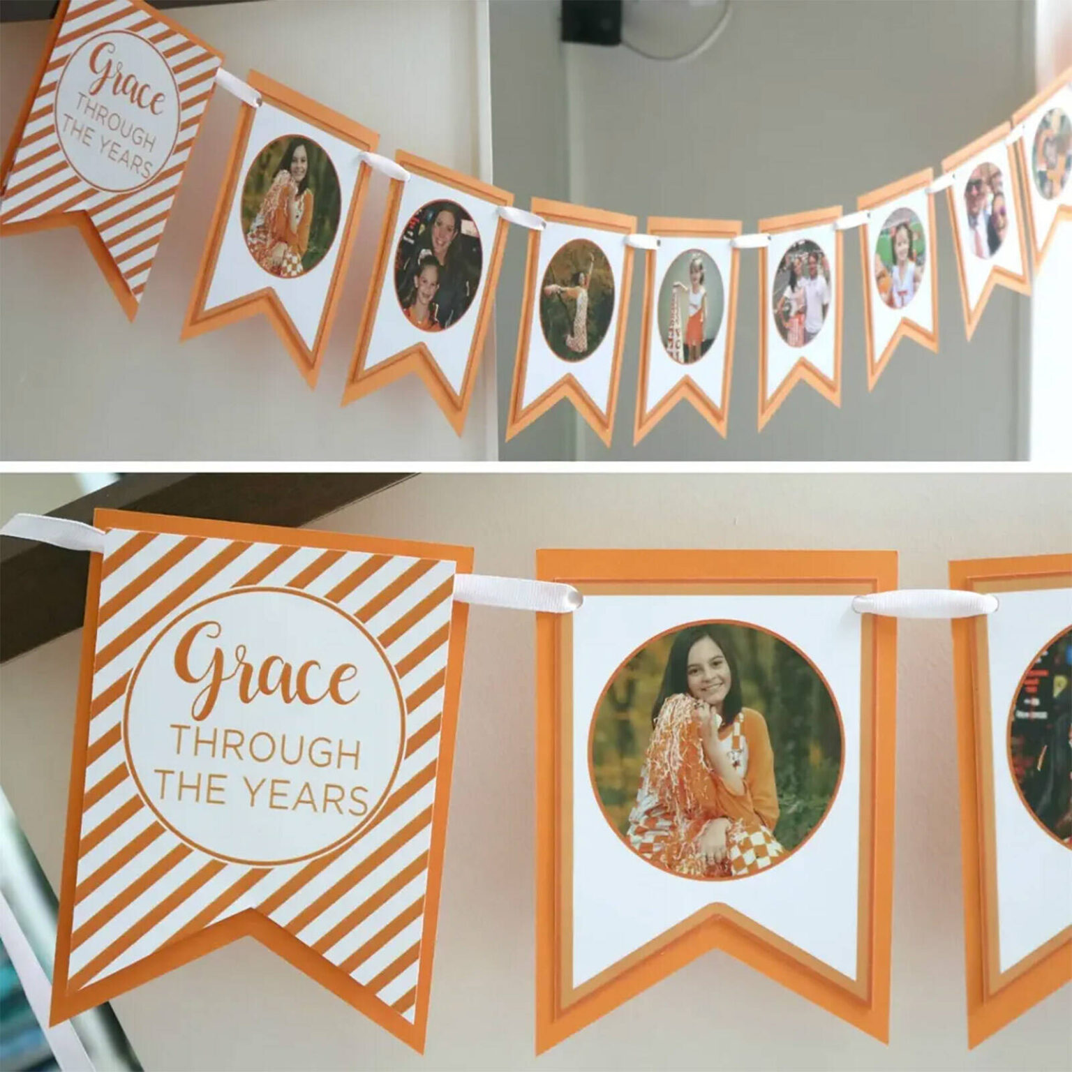 By a Pro: 'Through the Years' photo garland banners