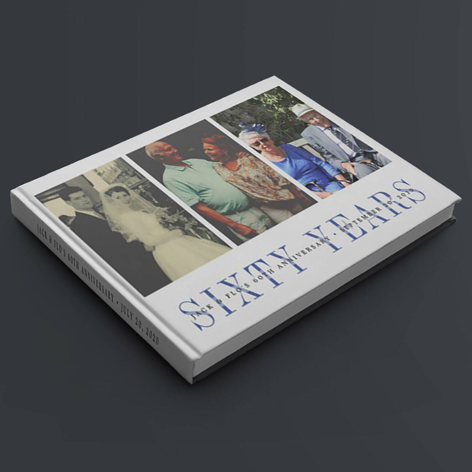 By a Pro: 'Through the Years' custom photo guest book