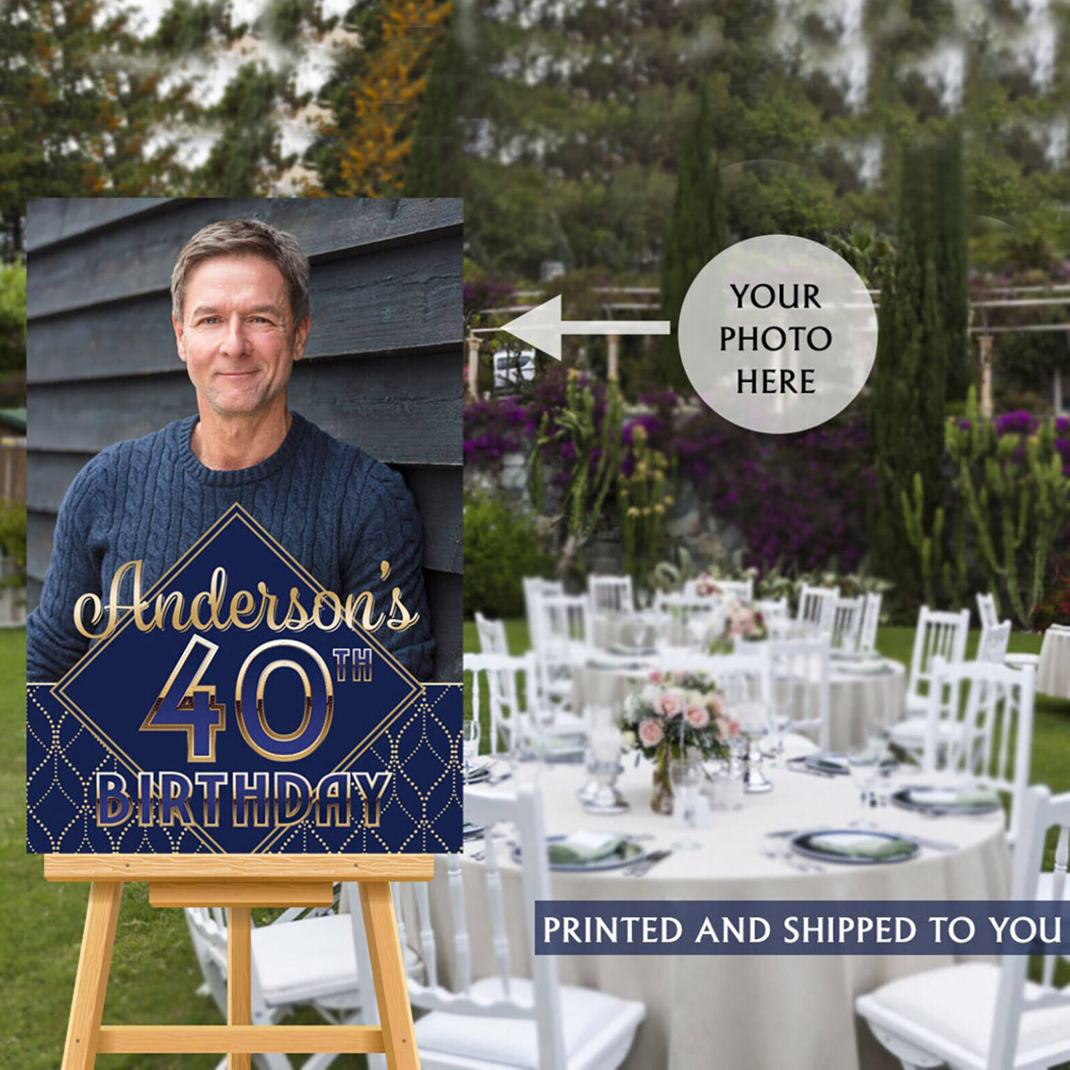Custom Party Welcome Signs - Party Decoration Ideas by a Pro