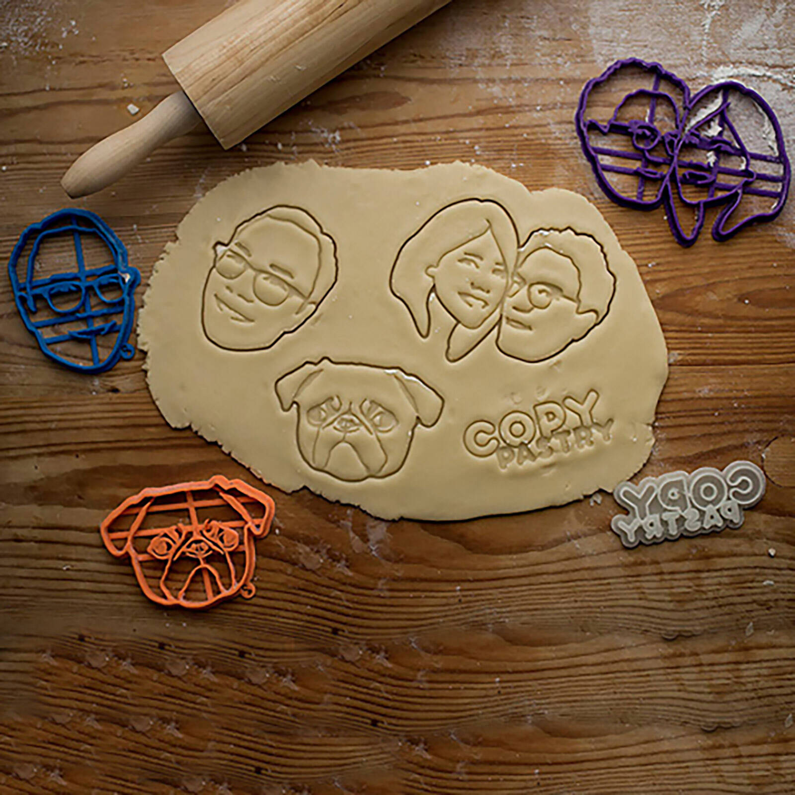 By a Pro: Custom Caricature Cookie Cutter | Dessert Table Food