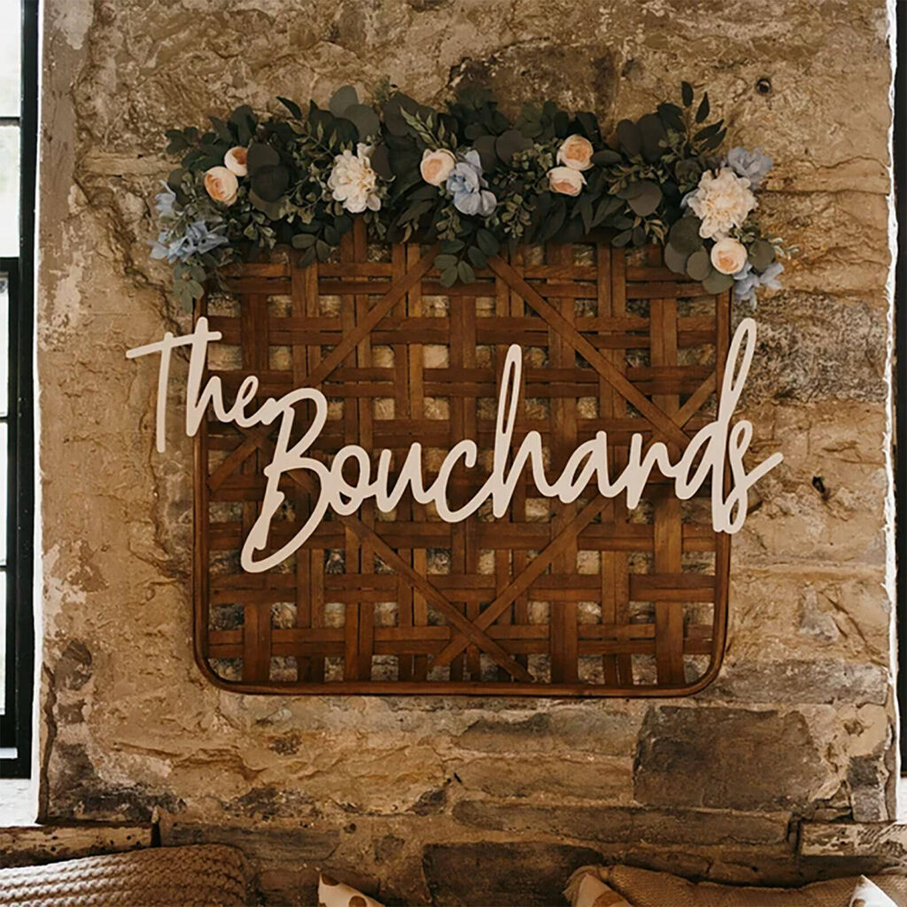 Custom Wood Name Signs | Party Decorations by a Professional