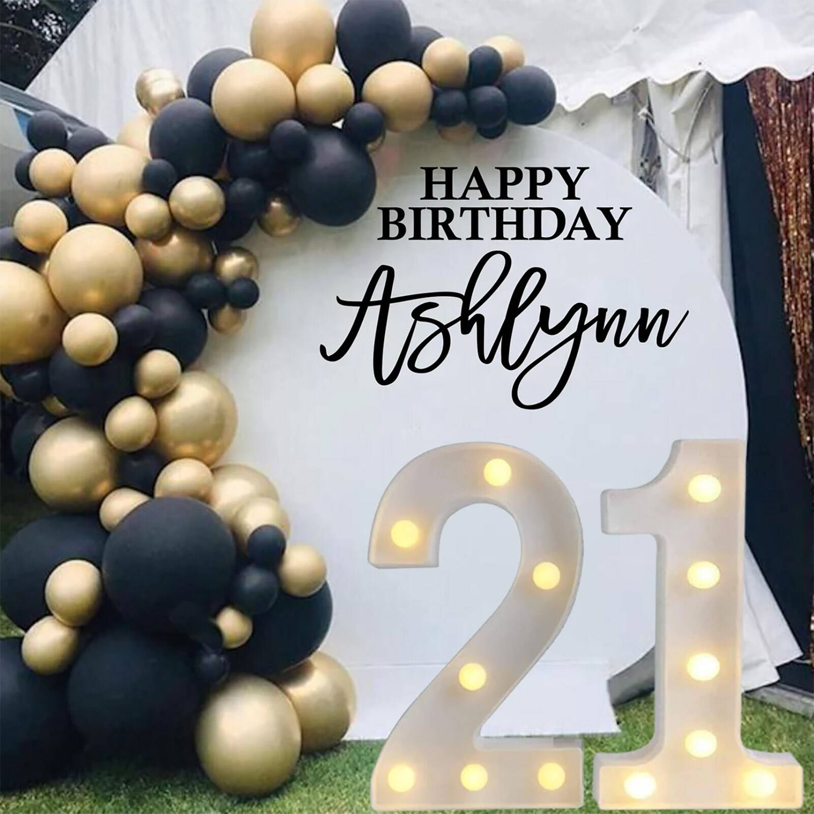 Custom Wood Name Signs | Party Decorations by a Professional