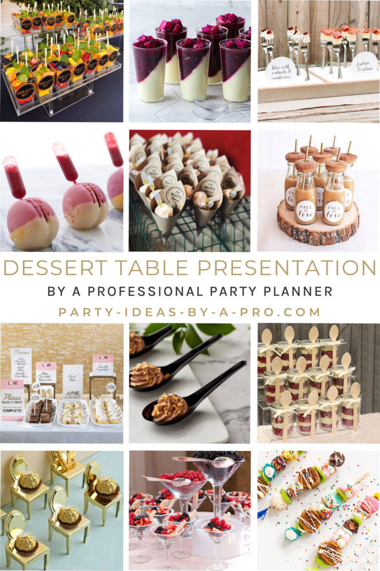 By a Pro: Dessert Table Presentation, Styling & Serving Trays