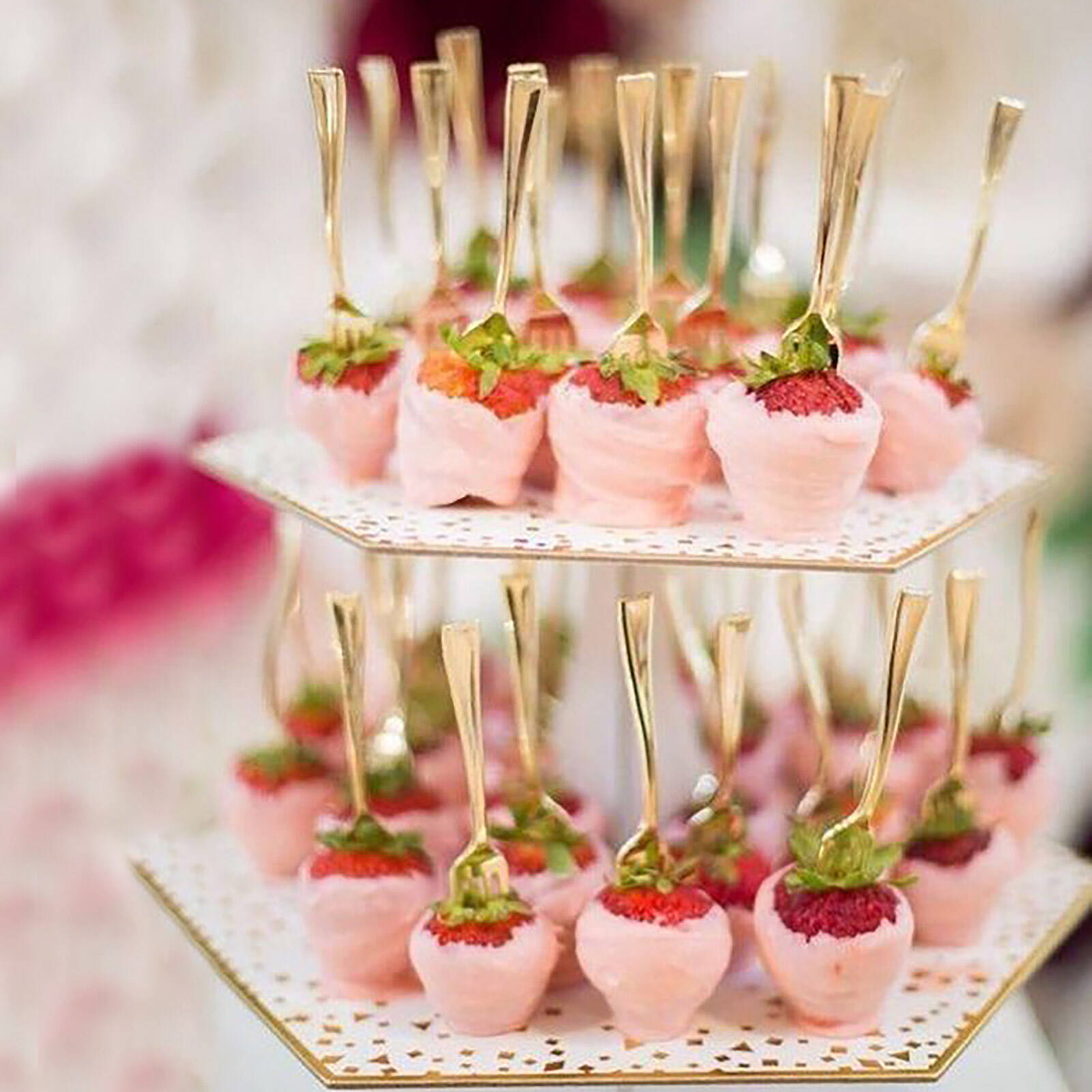 By a Pro: Tasting Forks | Dessert Table Presentation