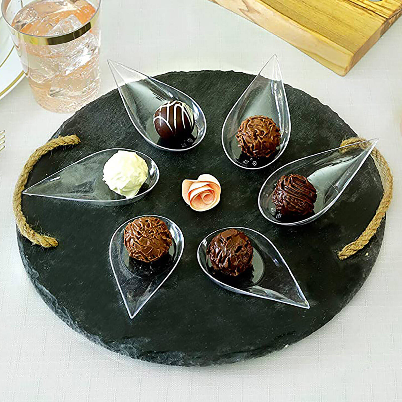 By a Pro: Disposable Tasting Spoons | Dessert Table Presentation