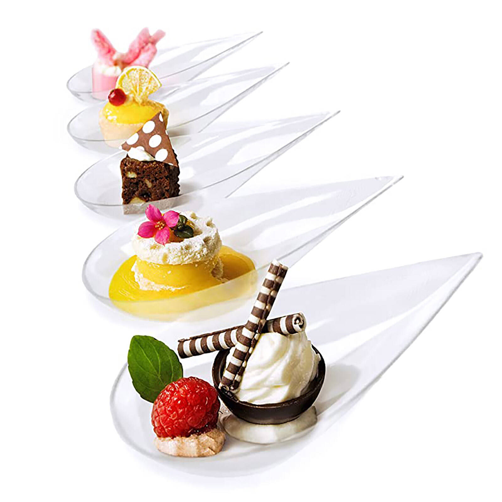 By a Pro: Disposable Tasting Spoons | Dessert Table Presentation