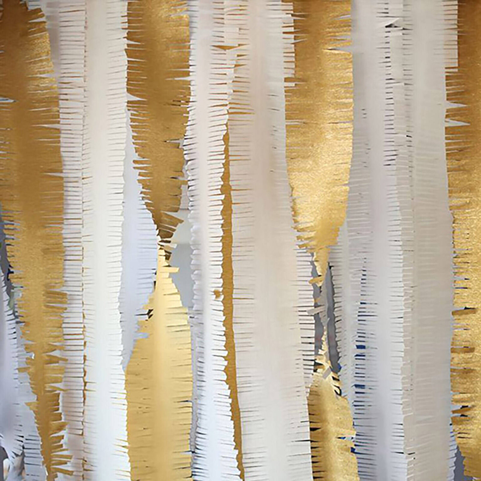 Fringed Paper Streamer Party Backdrops | Party Ideas by a Pro