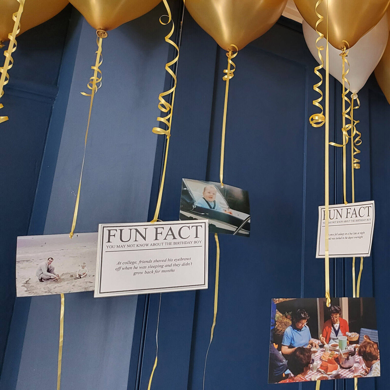 Fun Facts Balloon Decorations - Party Ideas by a Pro