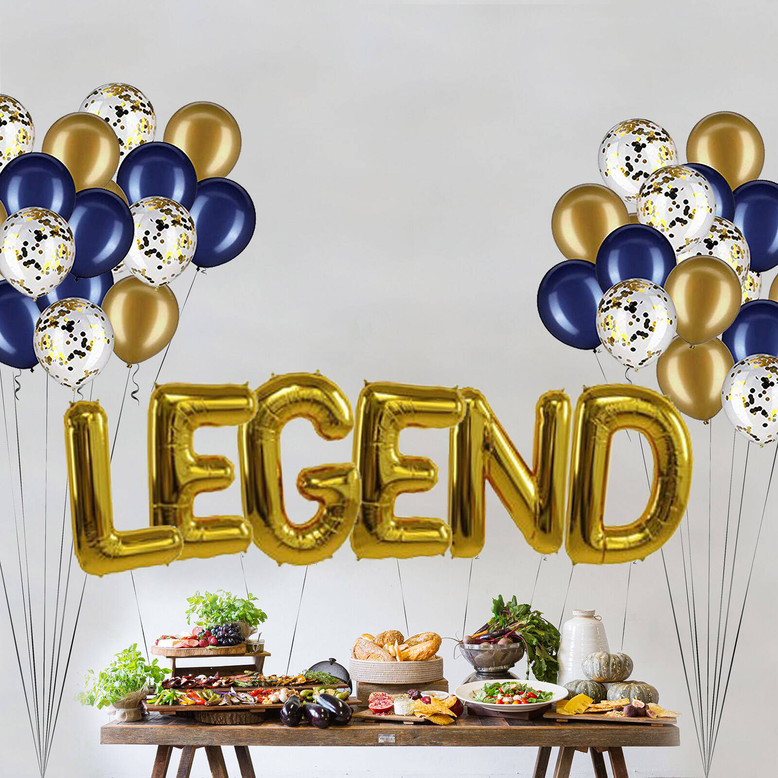 Large Letter Balloons | Party Decoration Ideas by a Pro