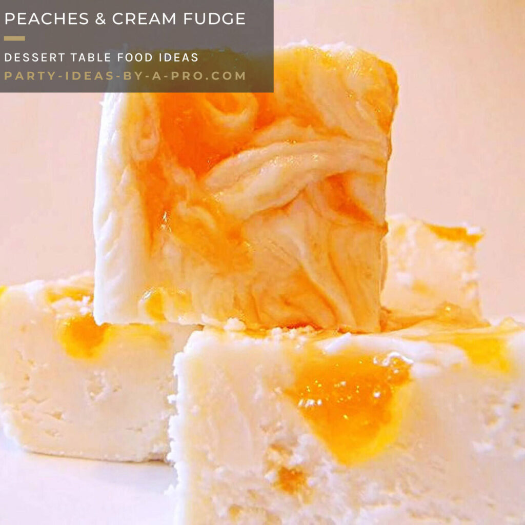 By a Pro: Gourmet Fudge | Unusual Dessert Table Food Ideas