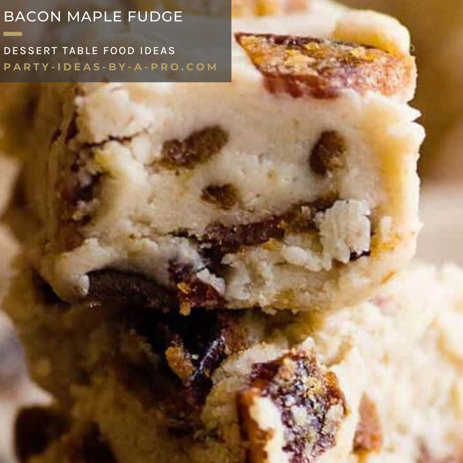 By a Pro: Gourmet Fudge | Unusual Dessert Table Food Ideas