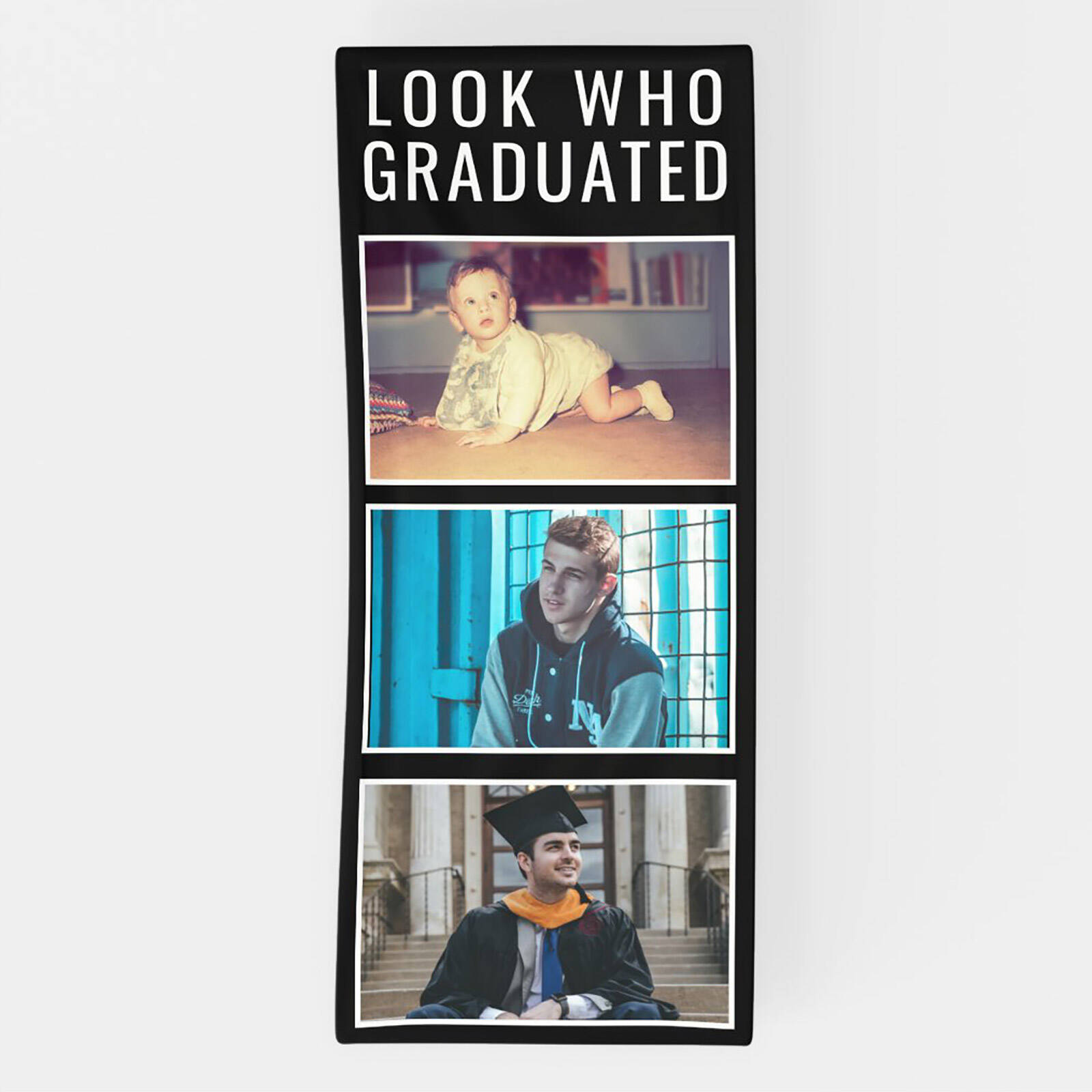 'Through the Years' Custom Photo Party Banners - By a Pro