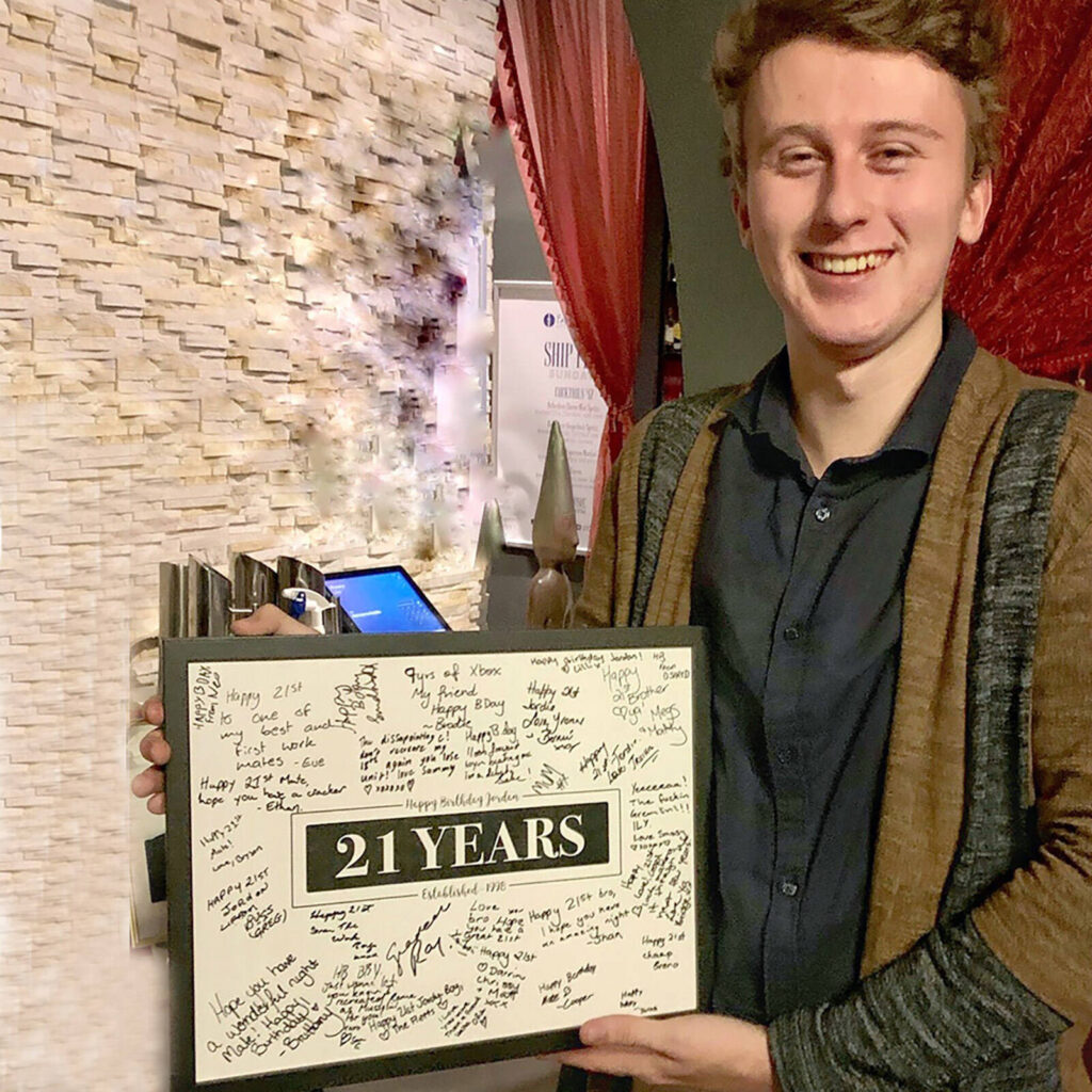 Guest Book Alternative Signing Poster - Party Ideas by a Pro