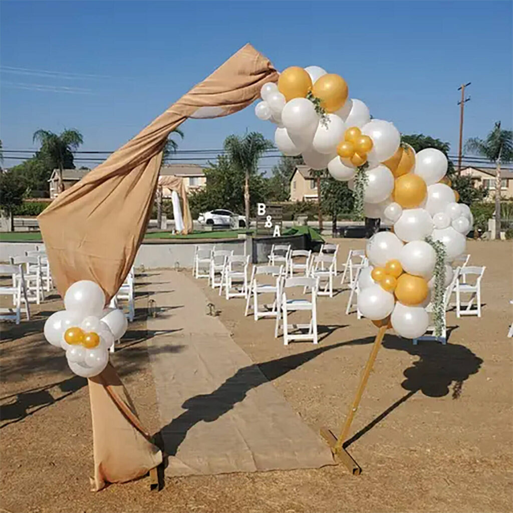 Hexagon Backdrop Frames | Party Ideas by a Pro