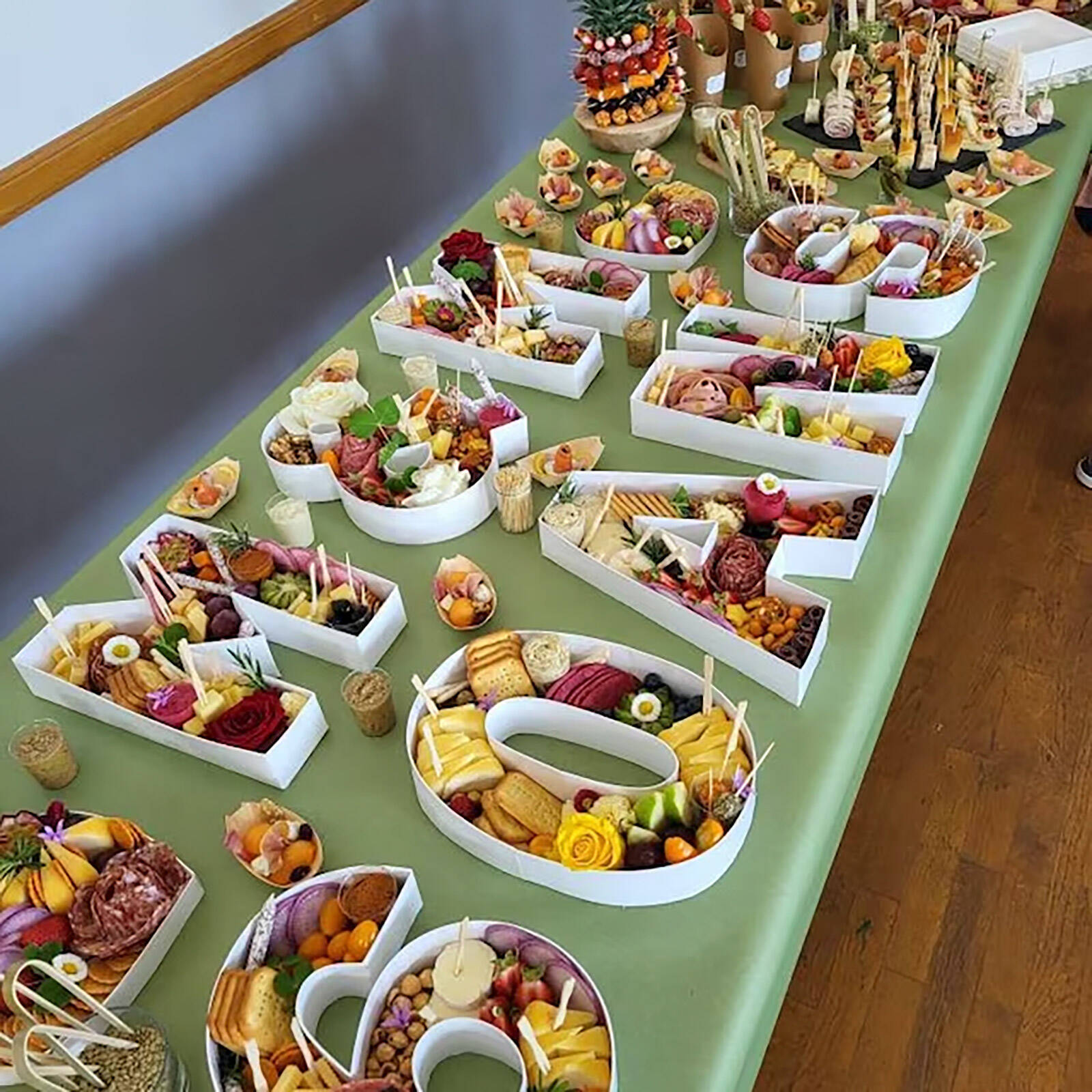 By a Pro: Fillable Letter Boxes | Dessert Table Displays