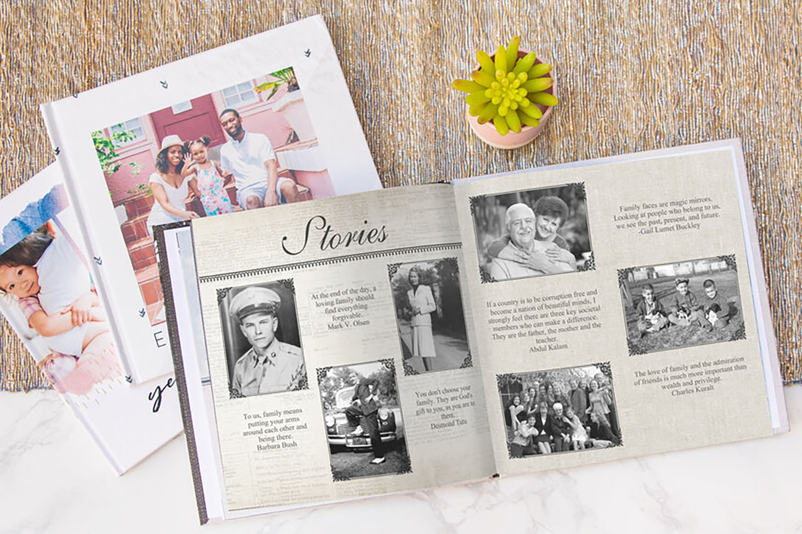 Through the Years Photo Book -How to Make a Birthday Special