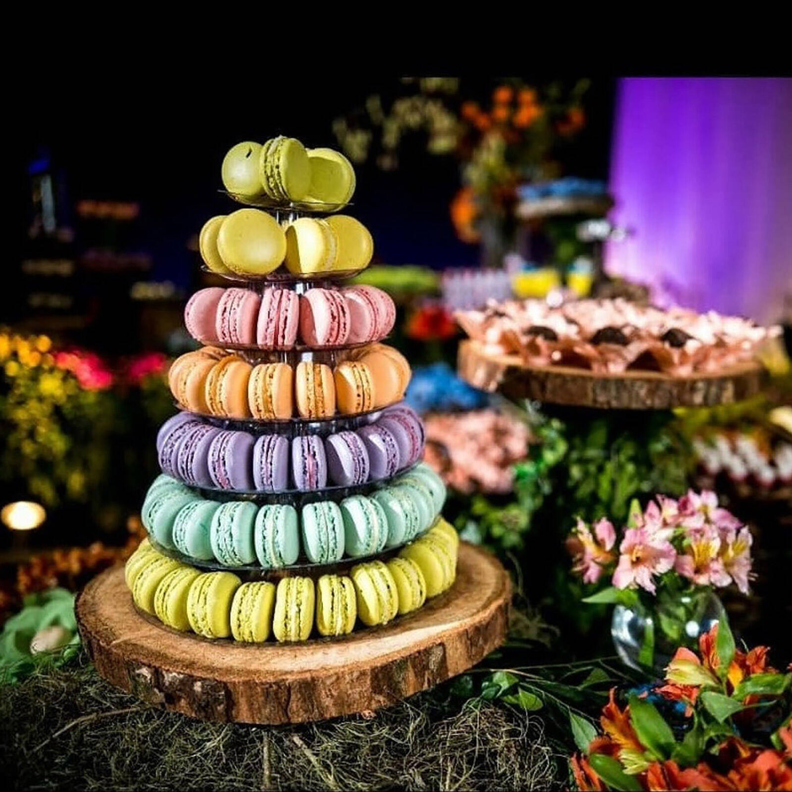 By a Pro: Macaron Tower Stand | Dessert Table Display Stands