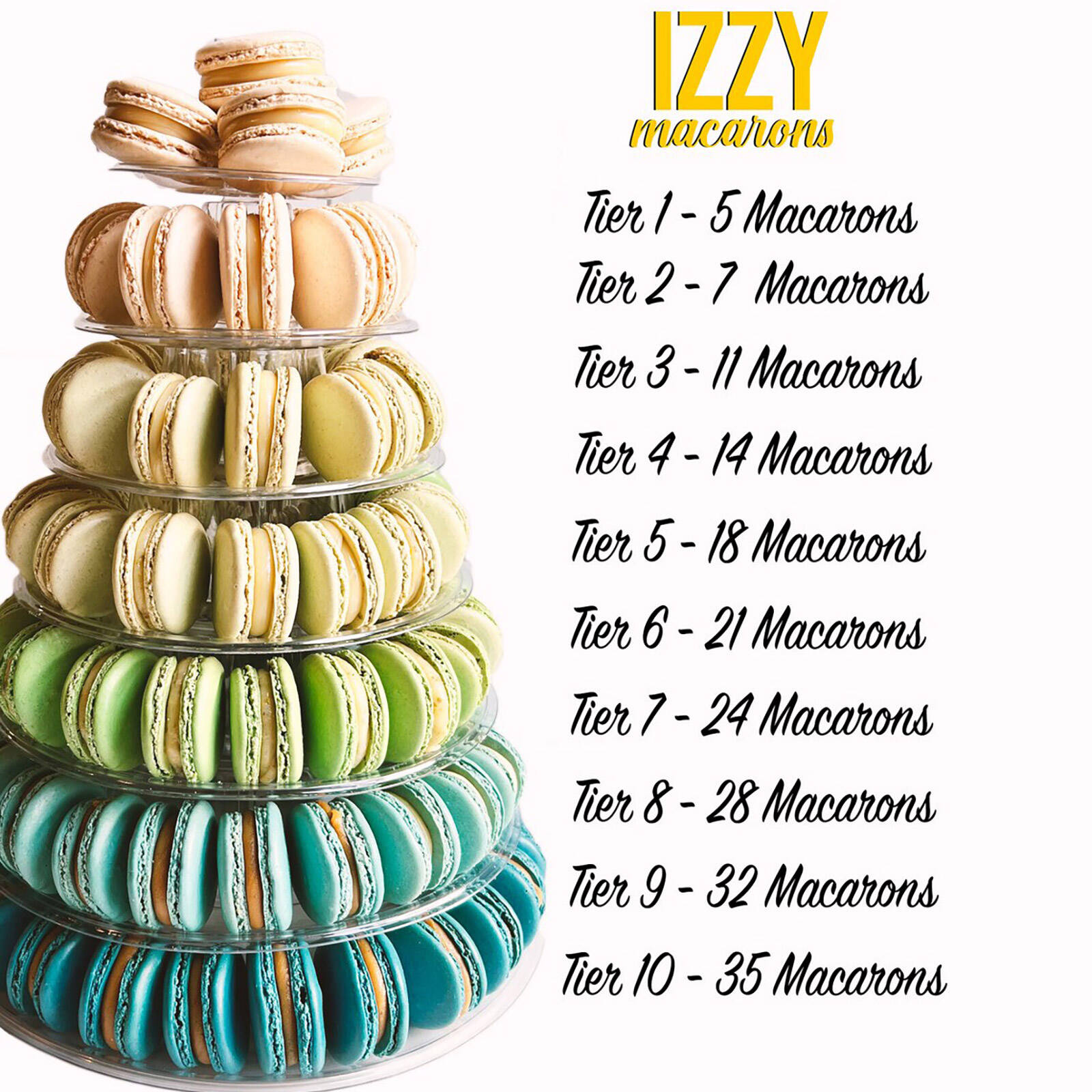 By a Pro: Macaron Tower Stand | Dessert Table Display Stands