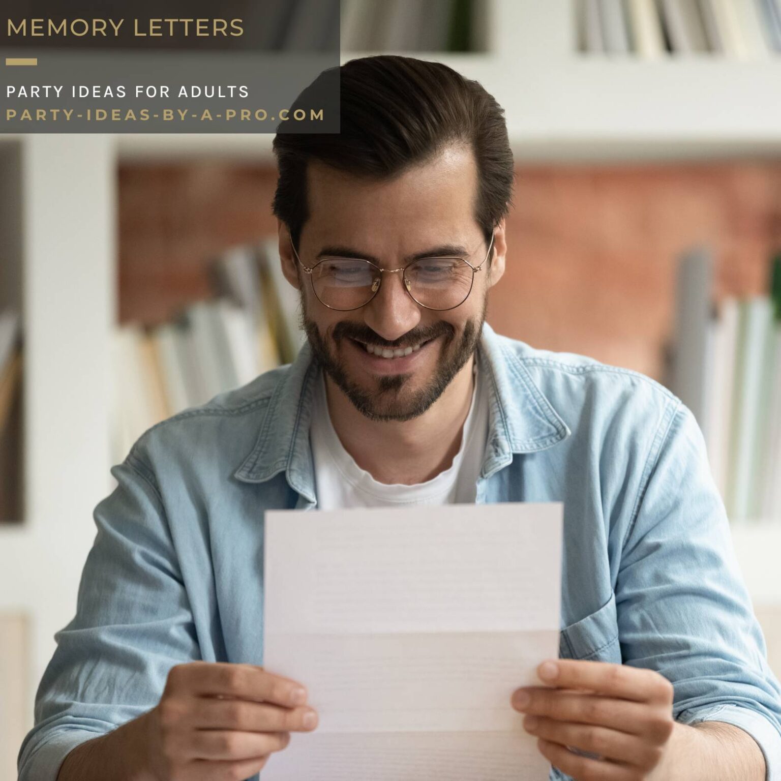 Share a Memory Letters - How to Make a Birthday Special