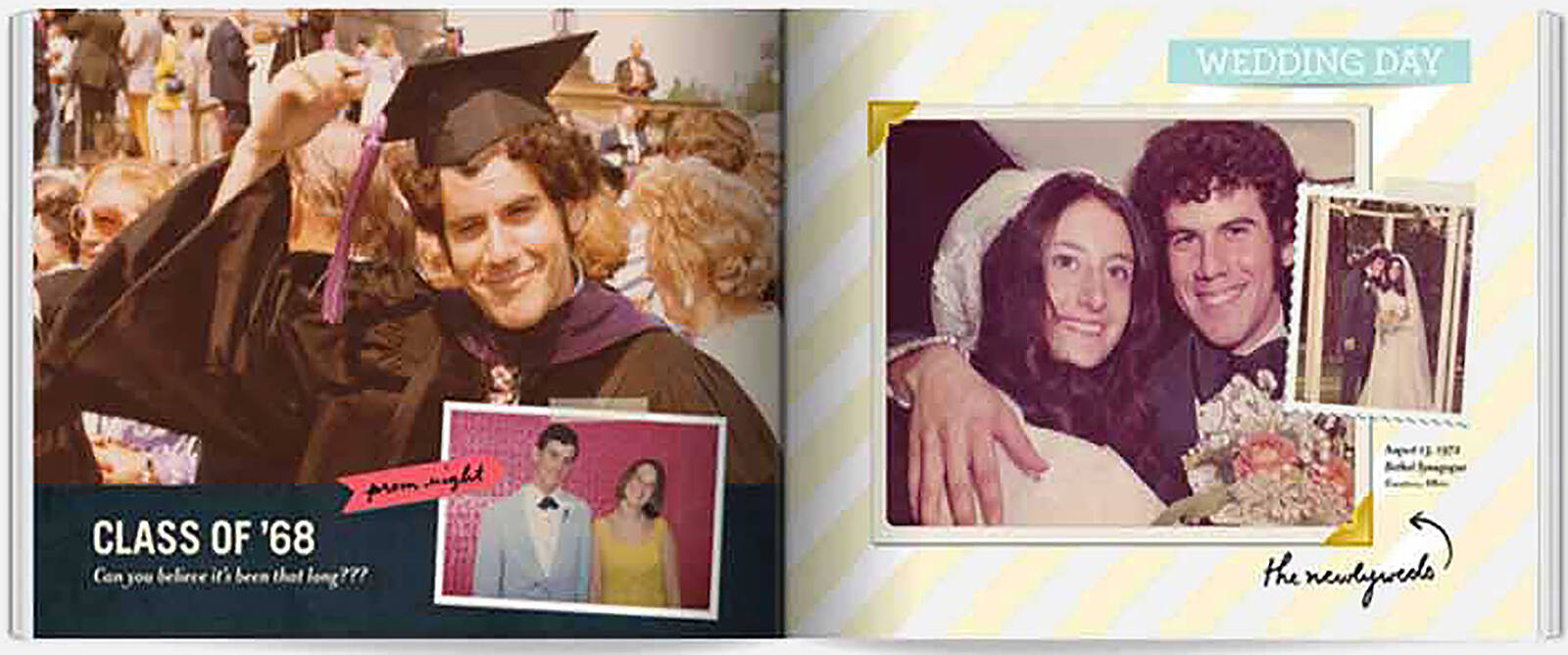 Through the Years Photo Book -How to Make a Birthday Special