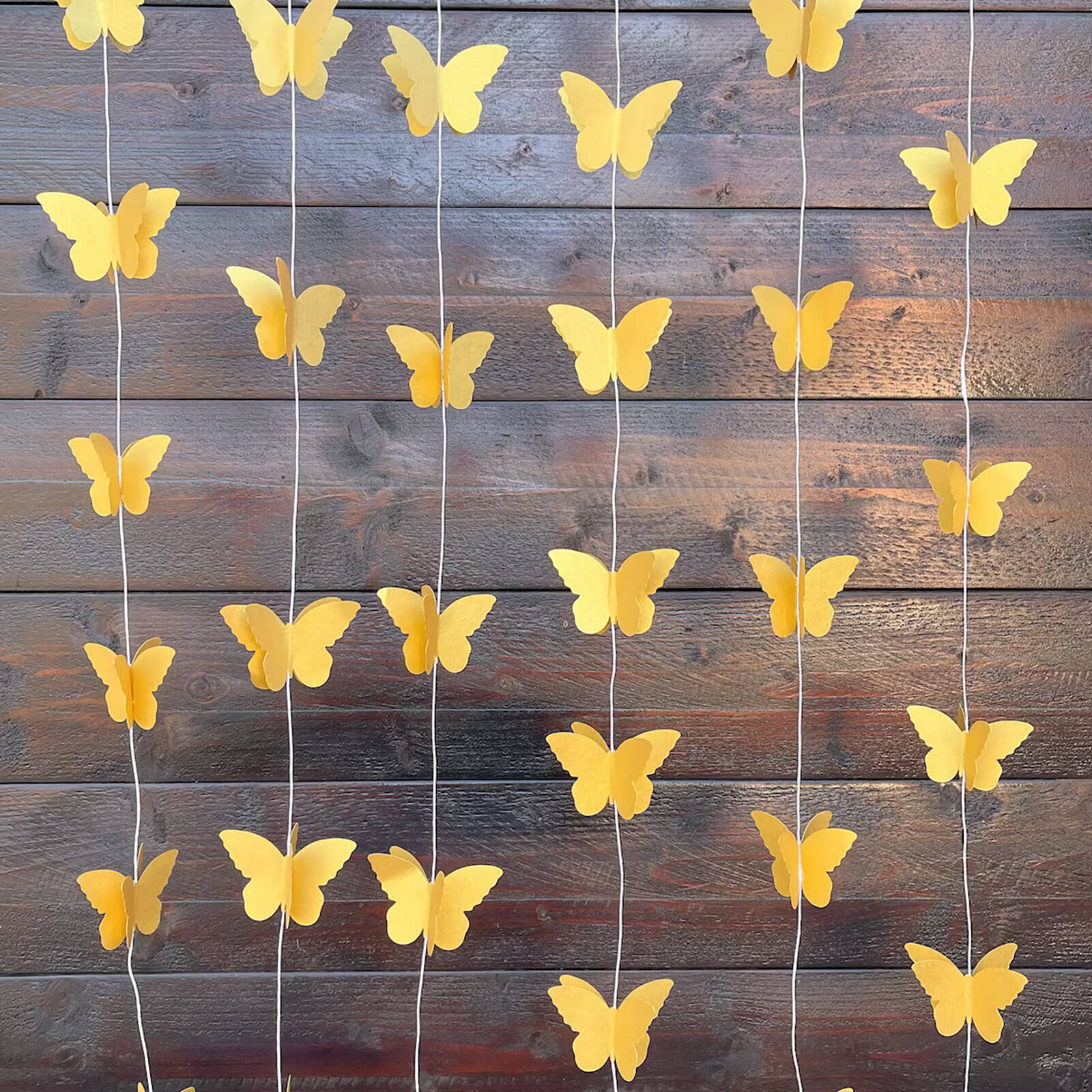 Paper Butterfly Party Backdrop | Party Ideas by a Pro