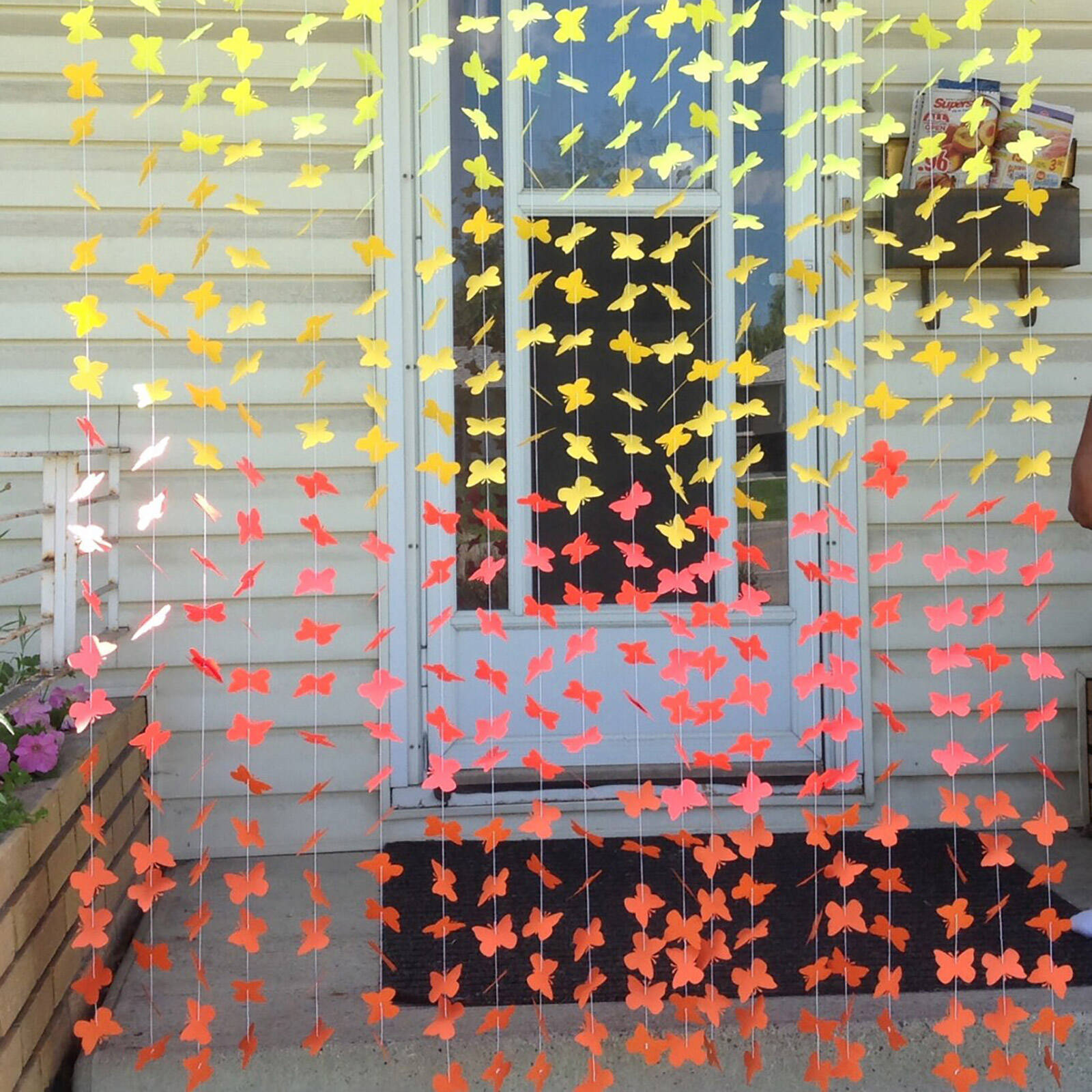 Paper Butterfly Party Backdrop | Party Ideas by a Pro