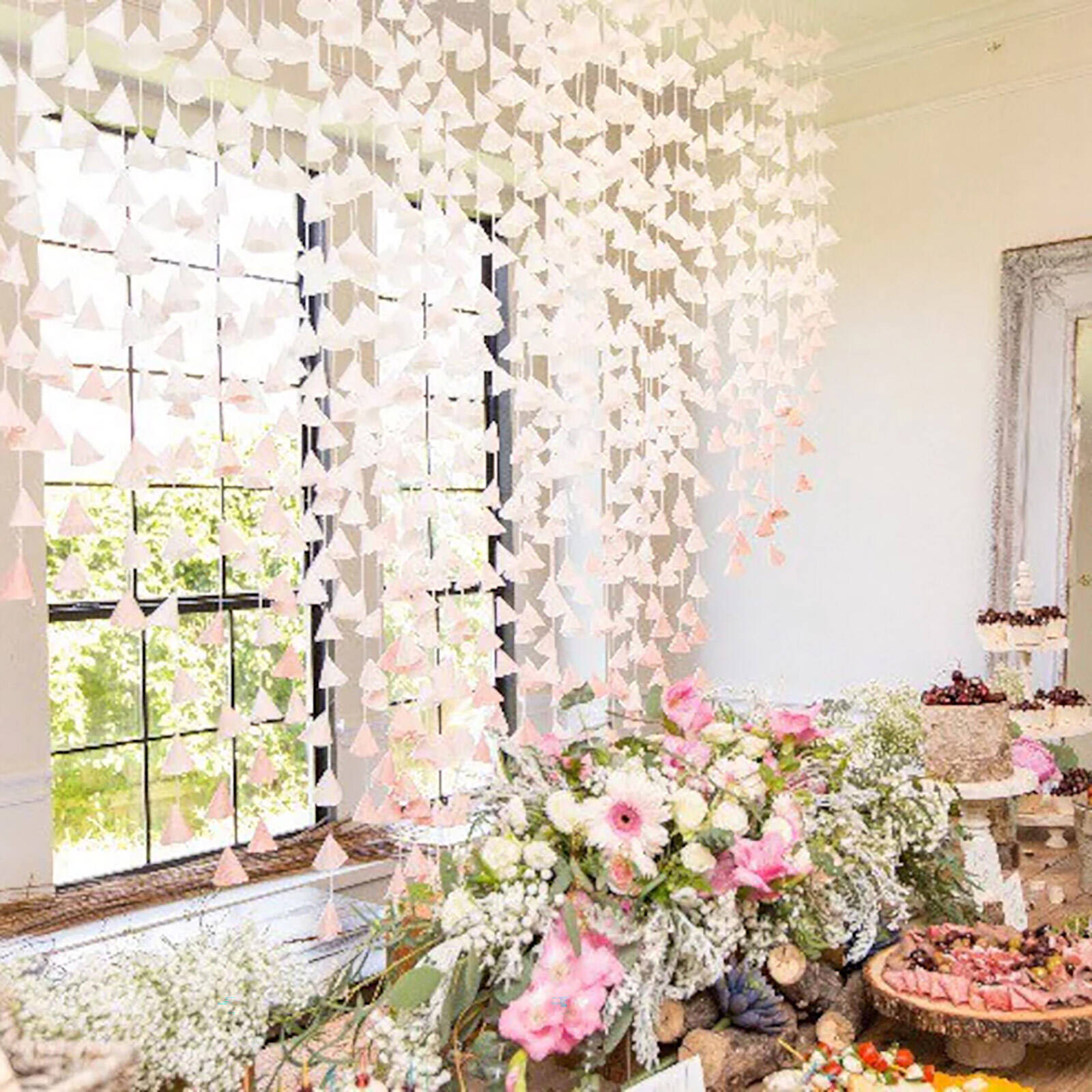 Paper Cone Party Backdrops | Party Ideas by a Pro