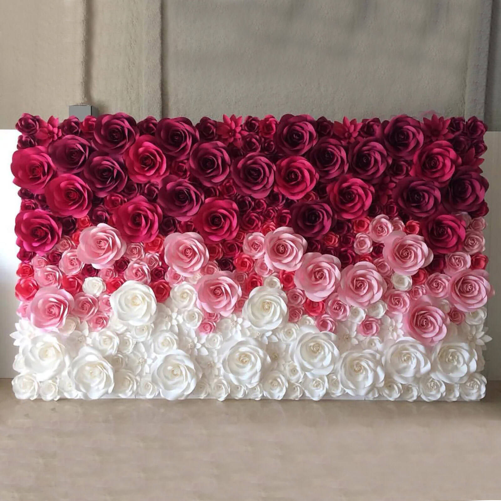 Paper Flower Party Backdrops | Party Ideas by a Pro