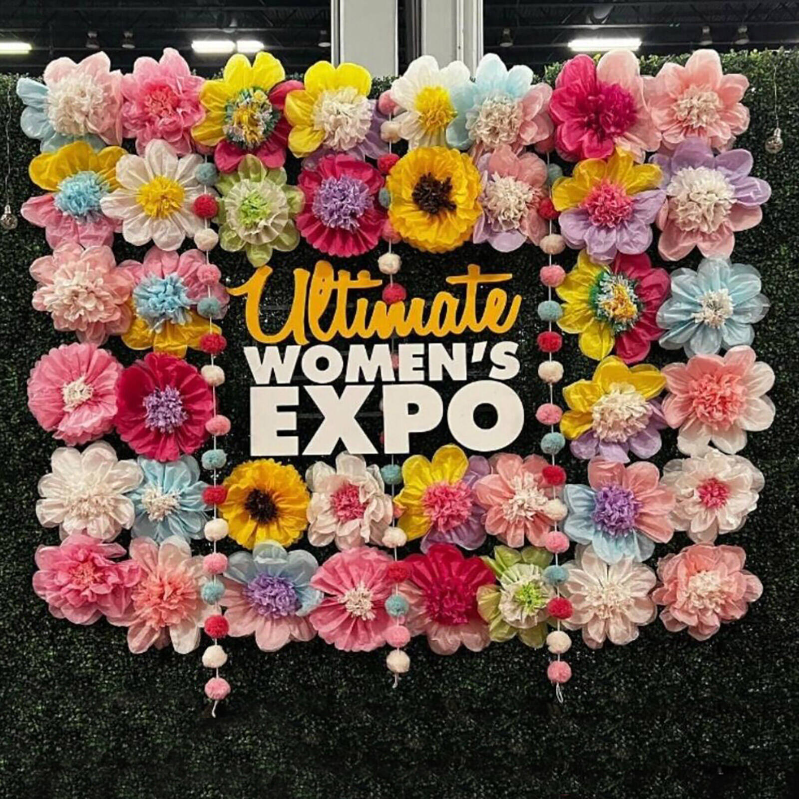 Paper Flower Party Backdrops | Party Ideas by a Pro