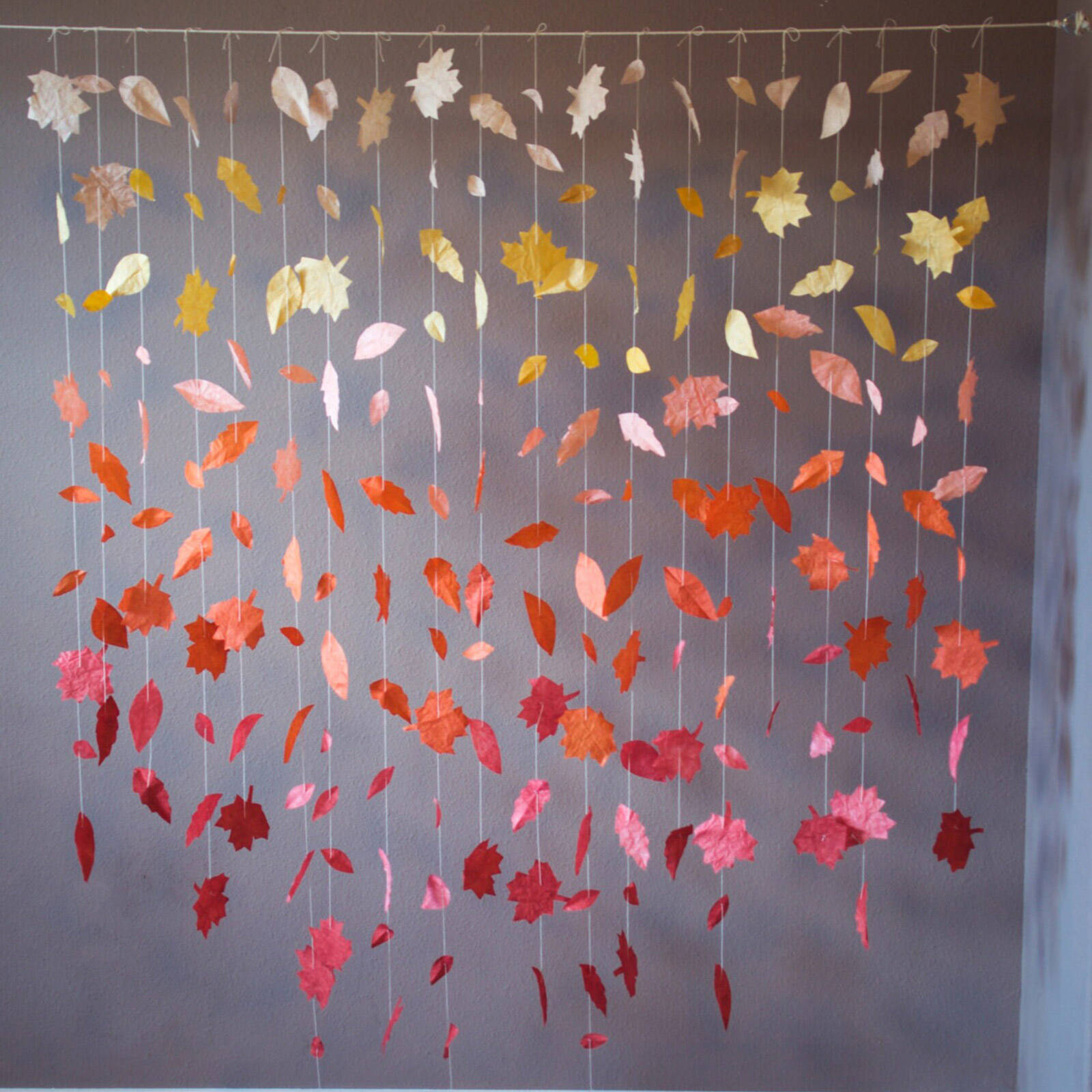 Paper Leaf Party Backdrops | Party Ideas by a Pro