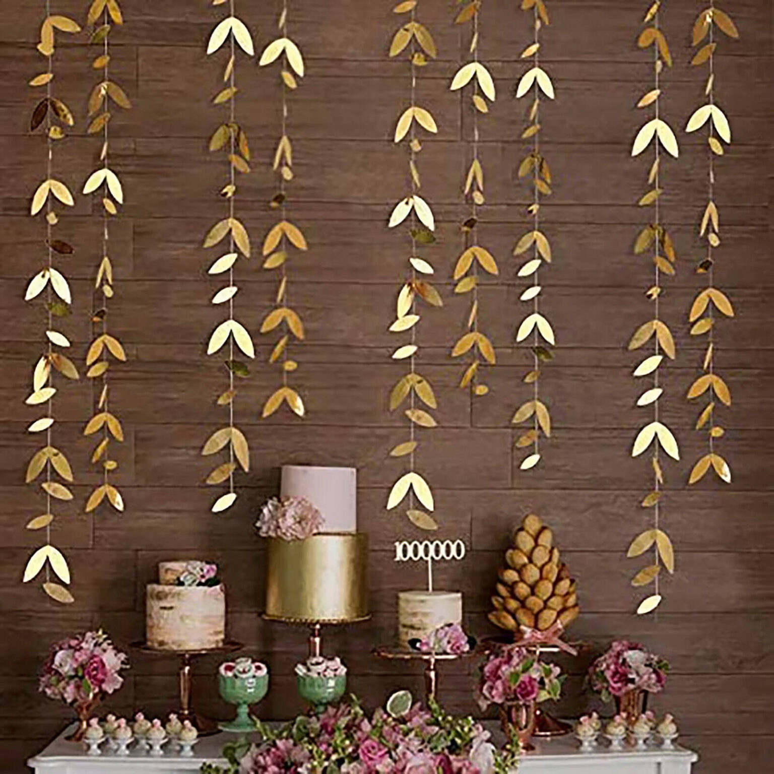 Paper Leaf Party Backdrops | Party Ideas by a Pro